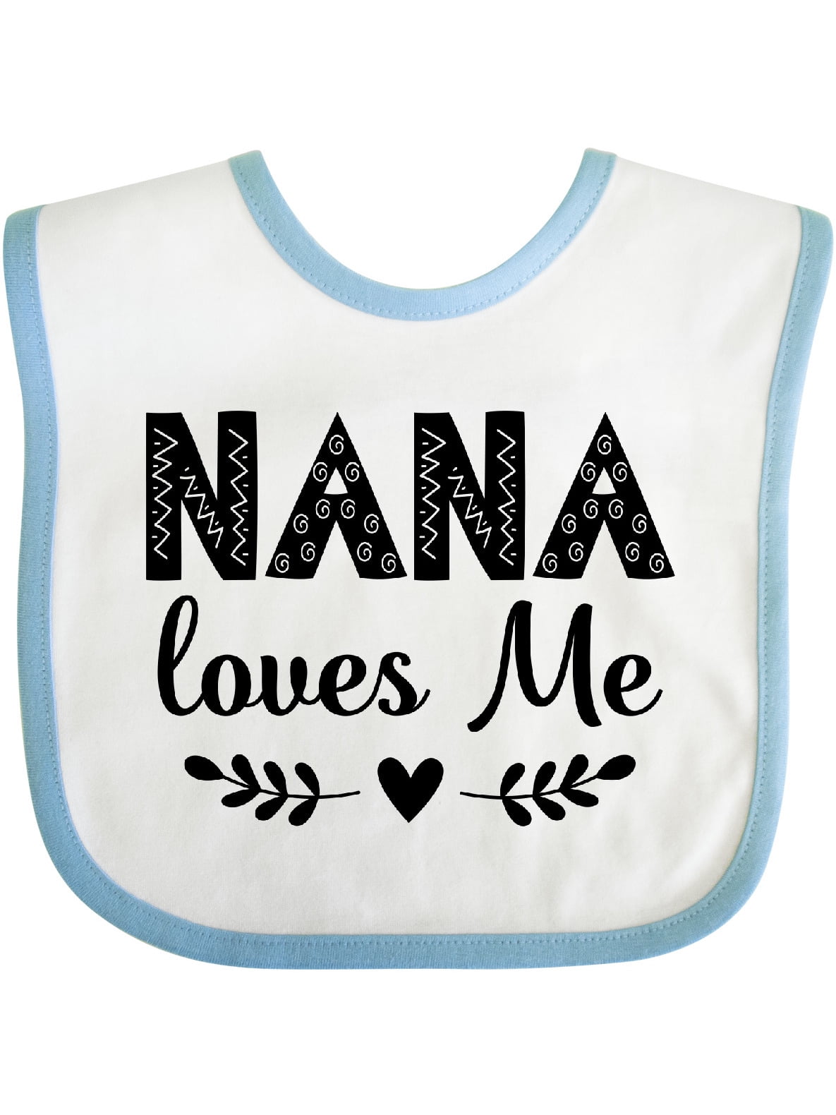 Inktastic Nana Baby Girl Clothes Girls Baby Bib - Walmart.com
