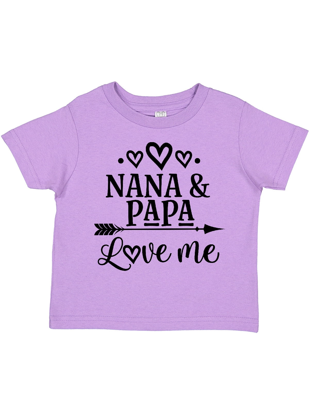 Inktastic Nana Papa Love Me Grandchild Boys or Girls Toddler T-Shirt - Walmart.com
