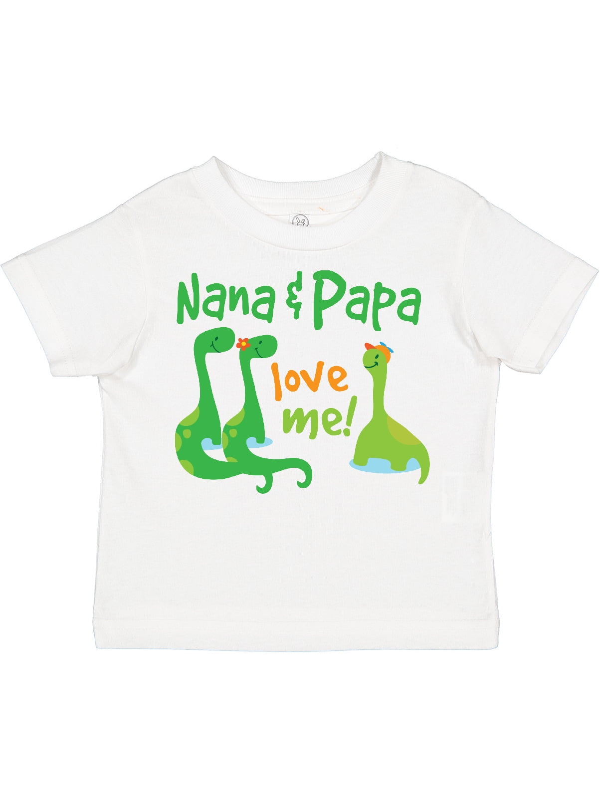 Inktastic Nana Papa Love Me Grandchild Dinosaur Boys Toddler T-Shirt - Walmart.com