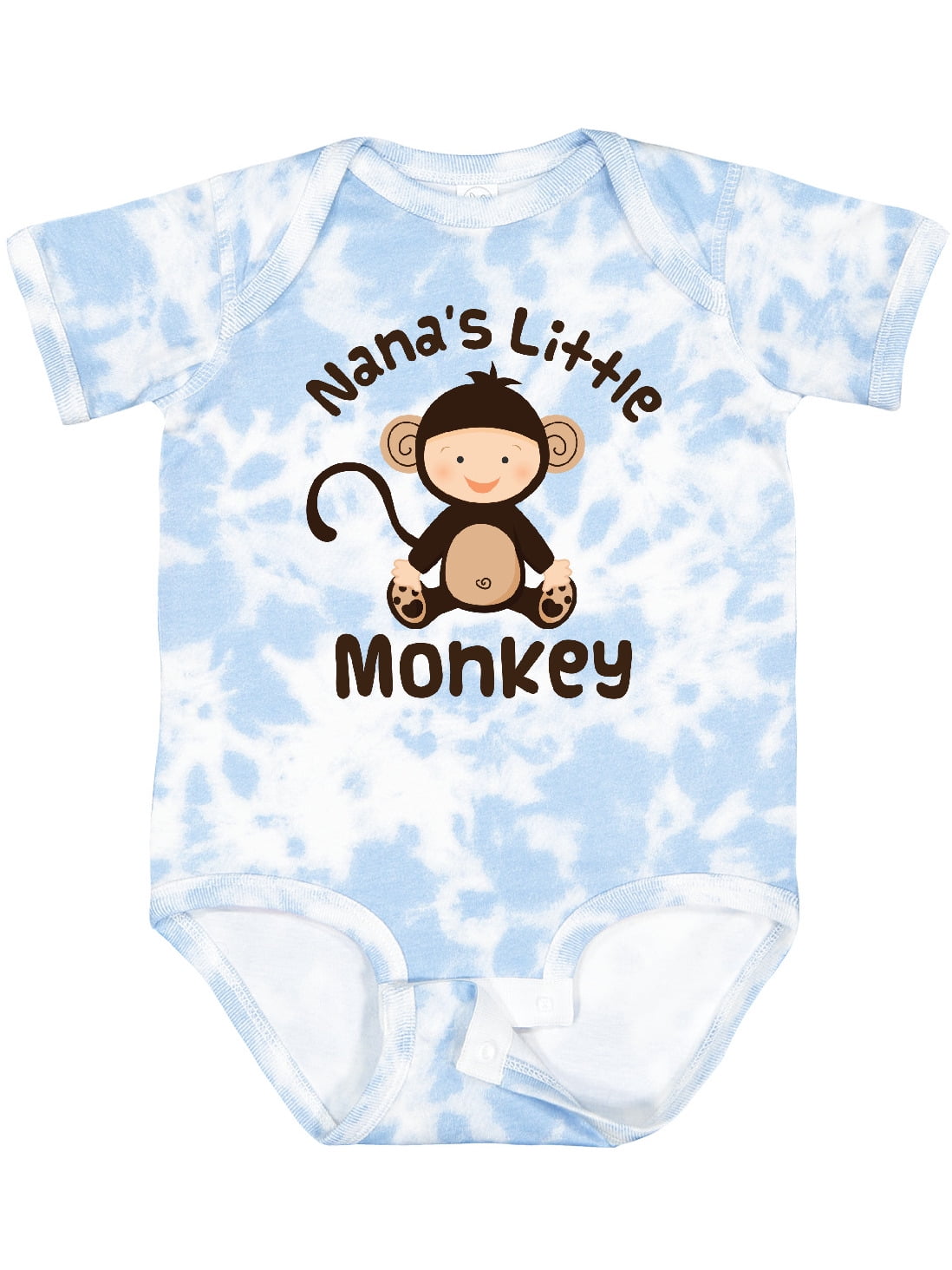 Inktastic Nana's Little Monkey Boys or Girls Baby Bodysuit - Walmart.com