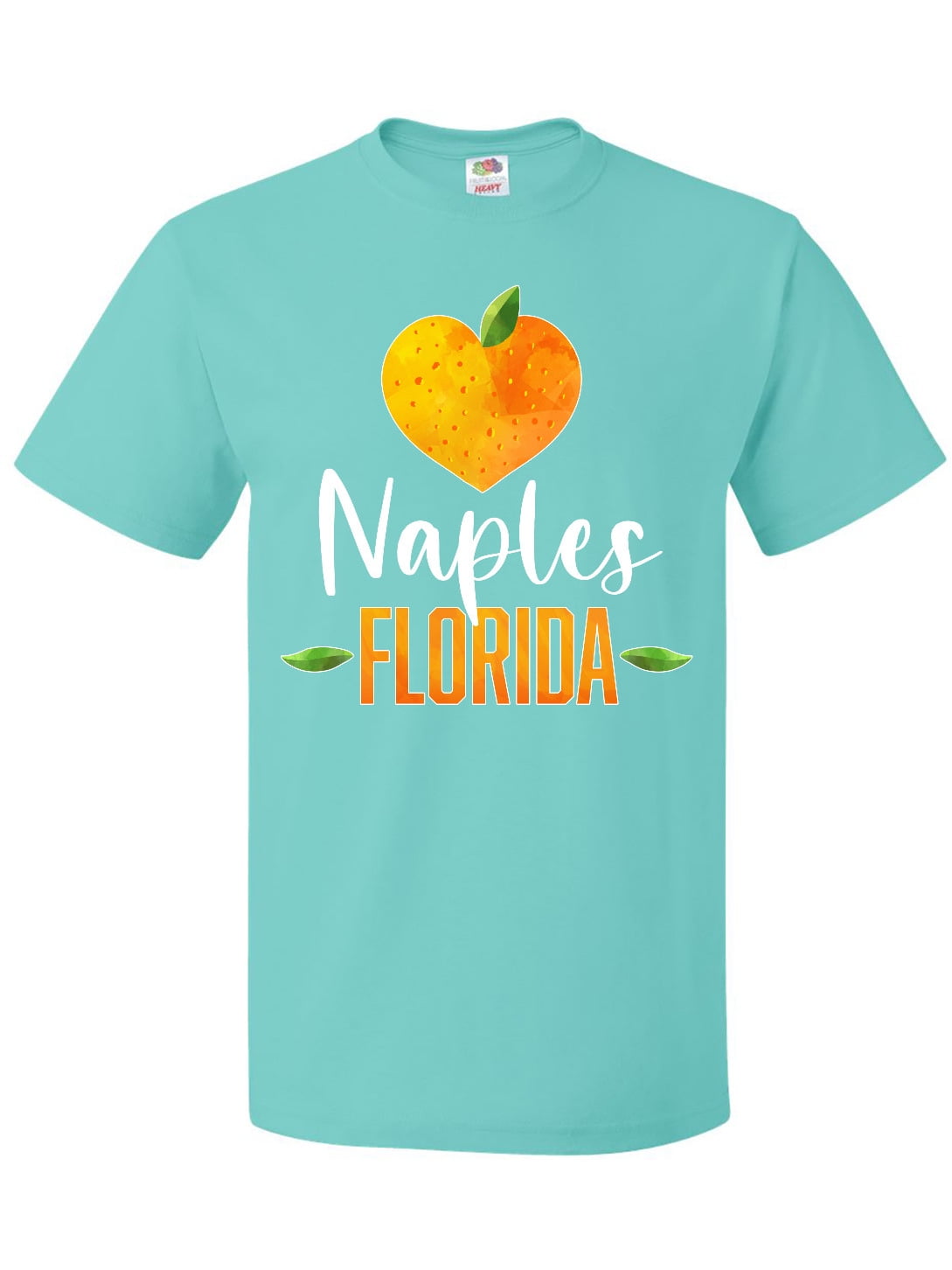 Inktastic Naples Florida Orange in Heart T-Shirt - Walmart.com