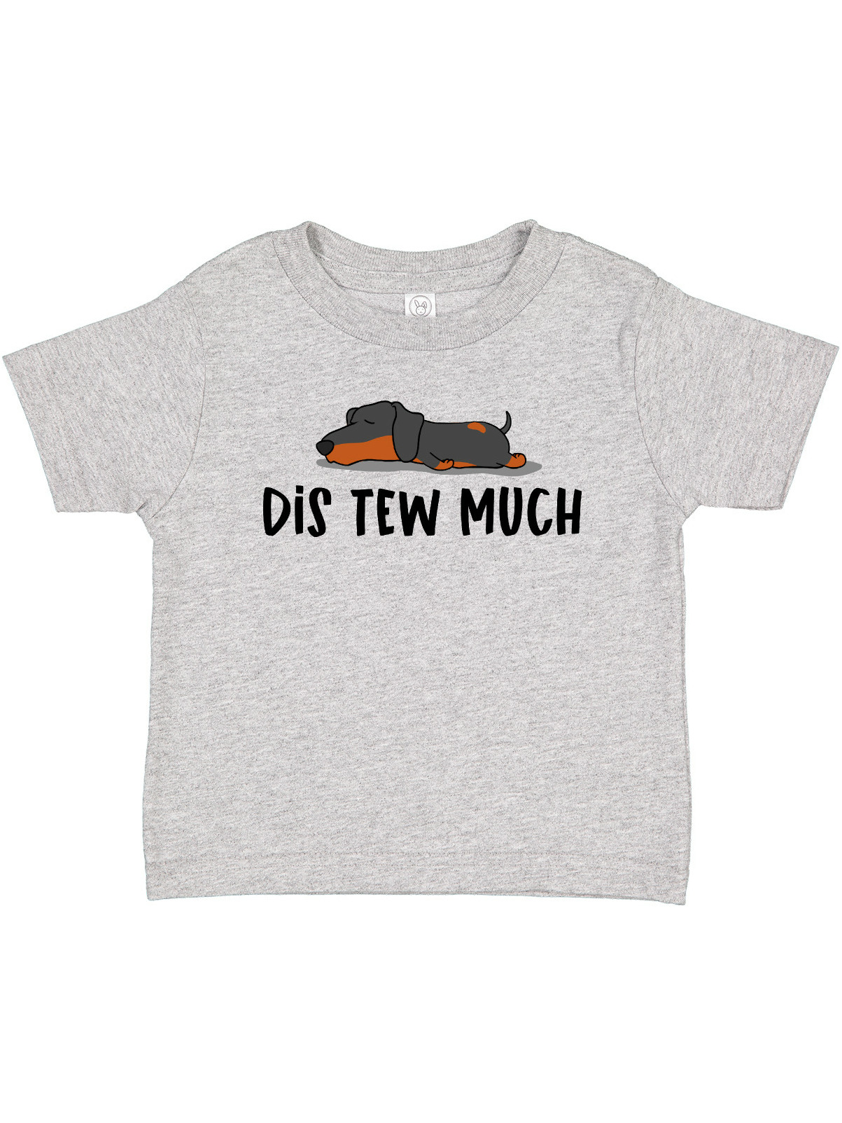 Inktastic Napping Dis Tew Much Daschund Weiner Dog Black and Tan Boys ...