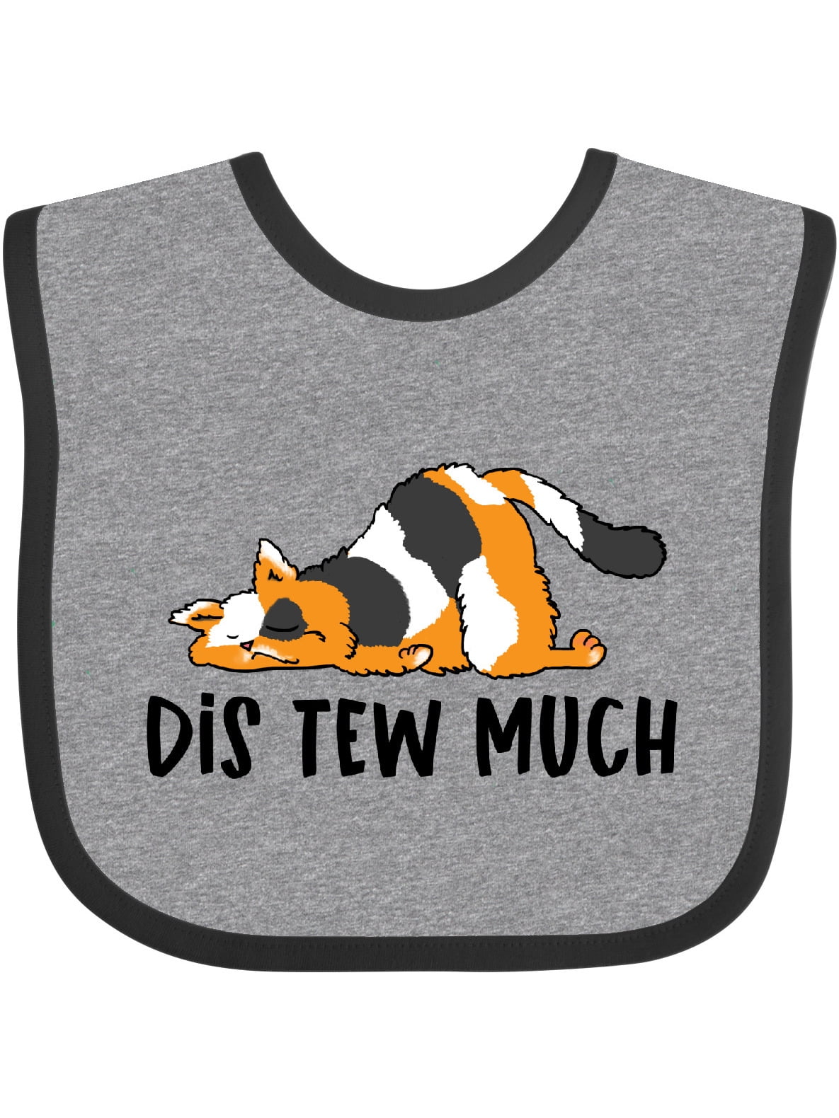 Inktastic Napping Dis Tew Much Longhair Calico Cat Boys or Girls Baby ...