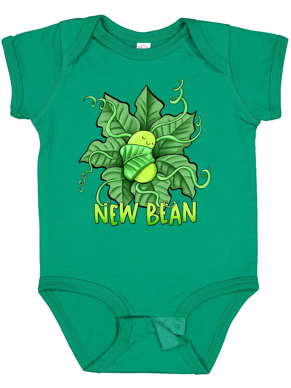 Inktastic New Bean Cute Sleeping Bean in Leaves and Vines Boys or Girls ...