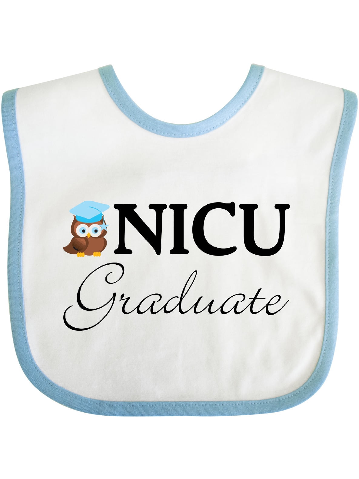 Inktastic Newborn Nicu Graduate Boy Boys Baby Bib - Walmart.com