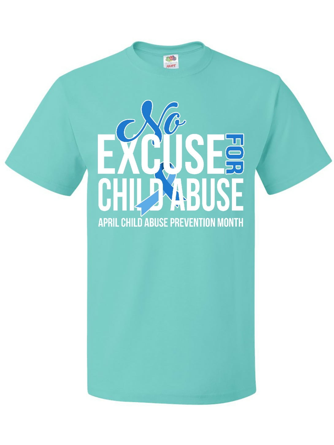 Inktastic No Excuse for Child Abuse April Child Abuse Prevention Month ...