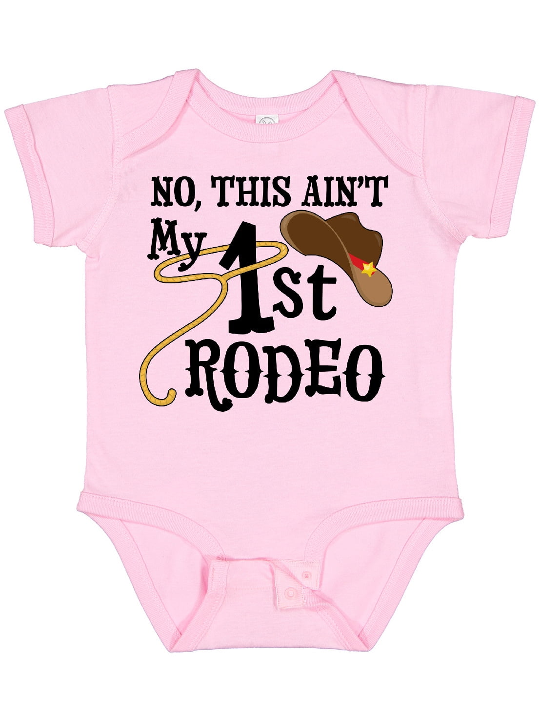 Inktastic No, This Ain't My 1st Rodeo Cowboy Hat and Lasso Boys or ...