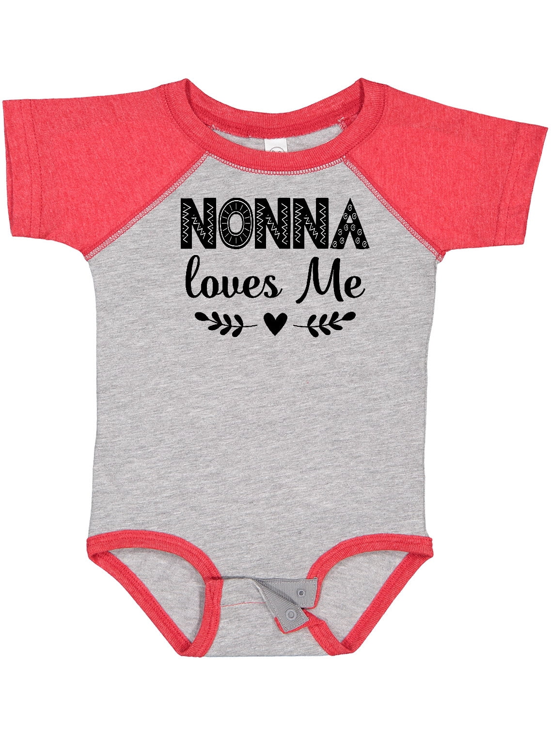 Inktastic Nonna Baby Clothes Grandchild Girls Baby Bodysuit - Walmart.com