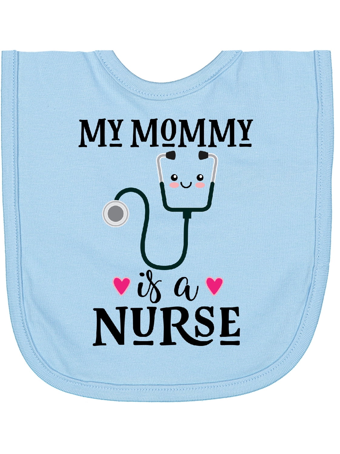 Inktastic Nurse Mom Kids Nursing Newborn Bib - Walmart.com