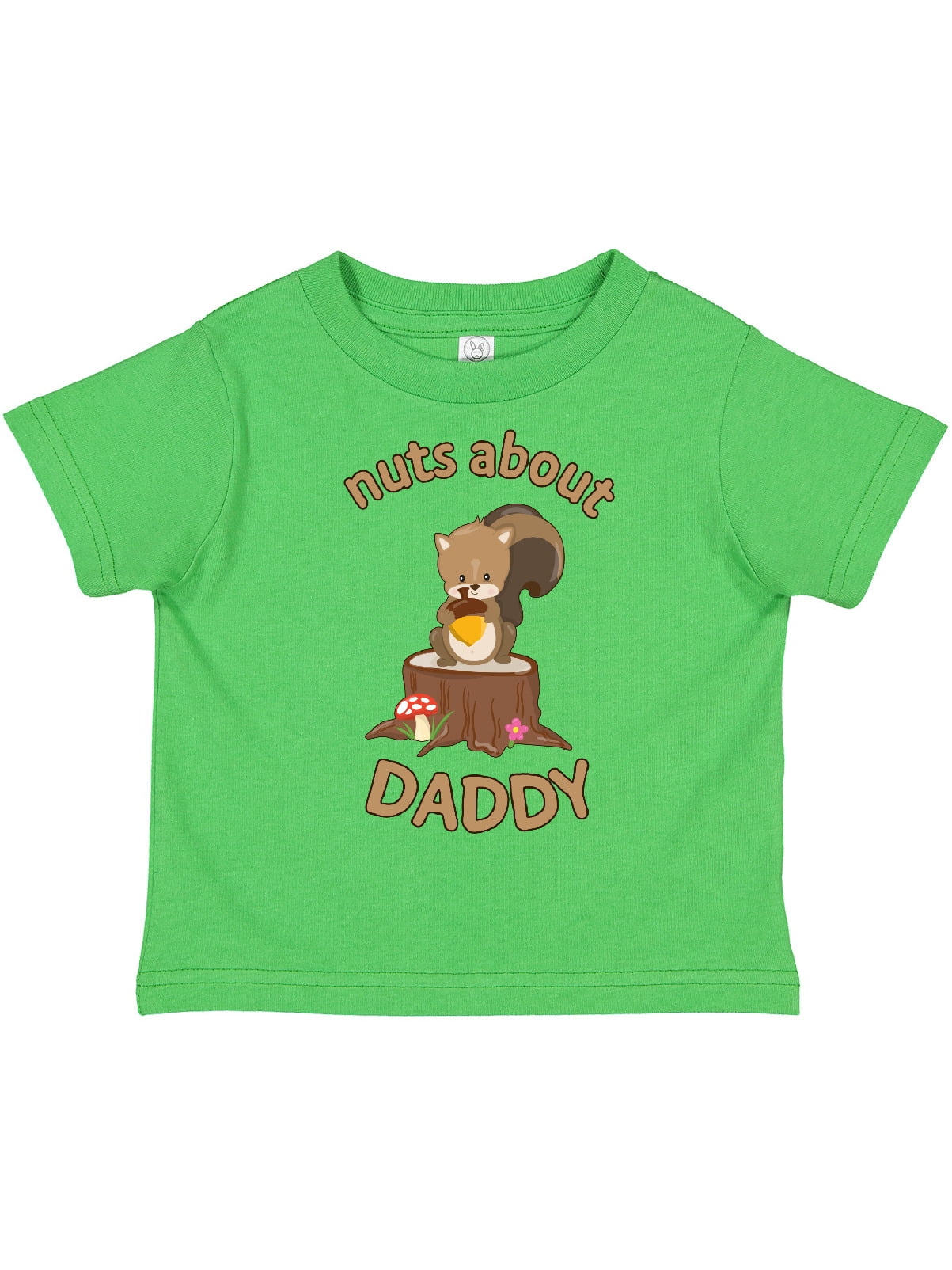Inktastic Nuts About Daddy Boys or Girls Toddler T-Shirt - Walmart.com