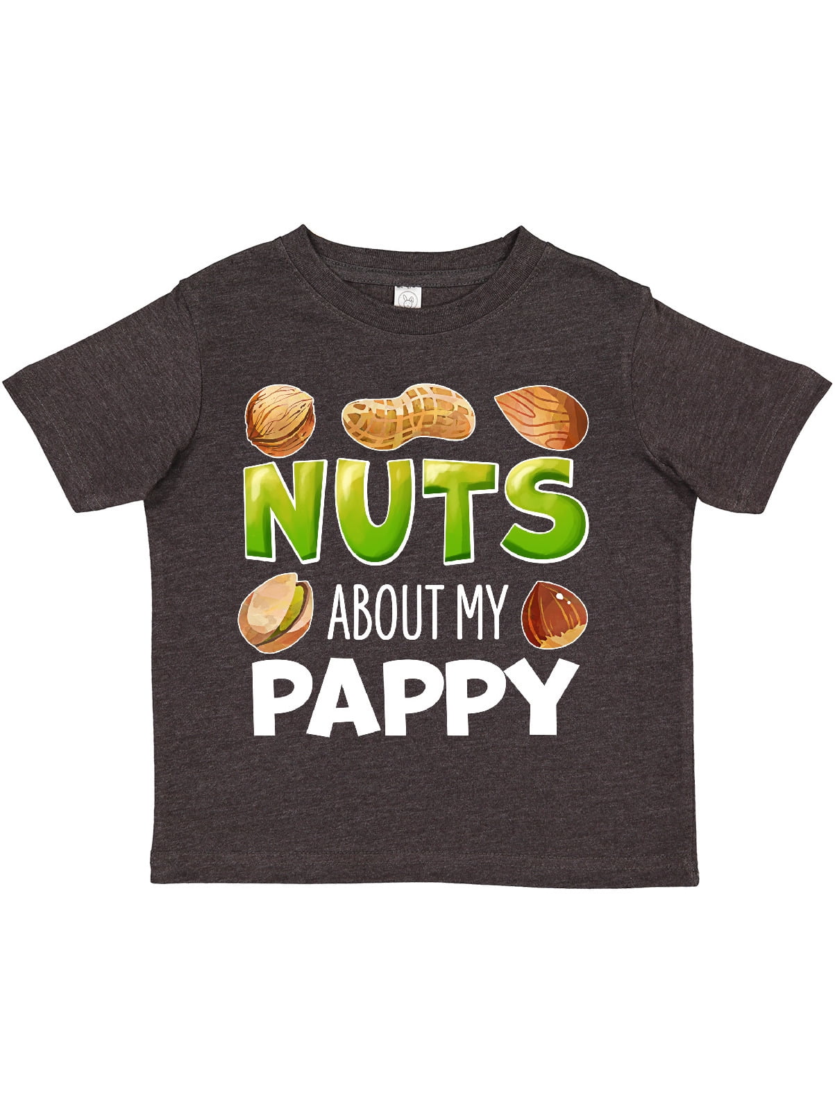 Inktastic Nuts About My Pappy Peanut, Almond, Pistachio Boys or Girls ...