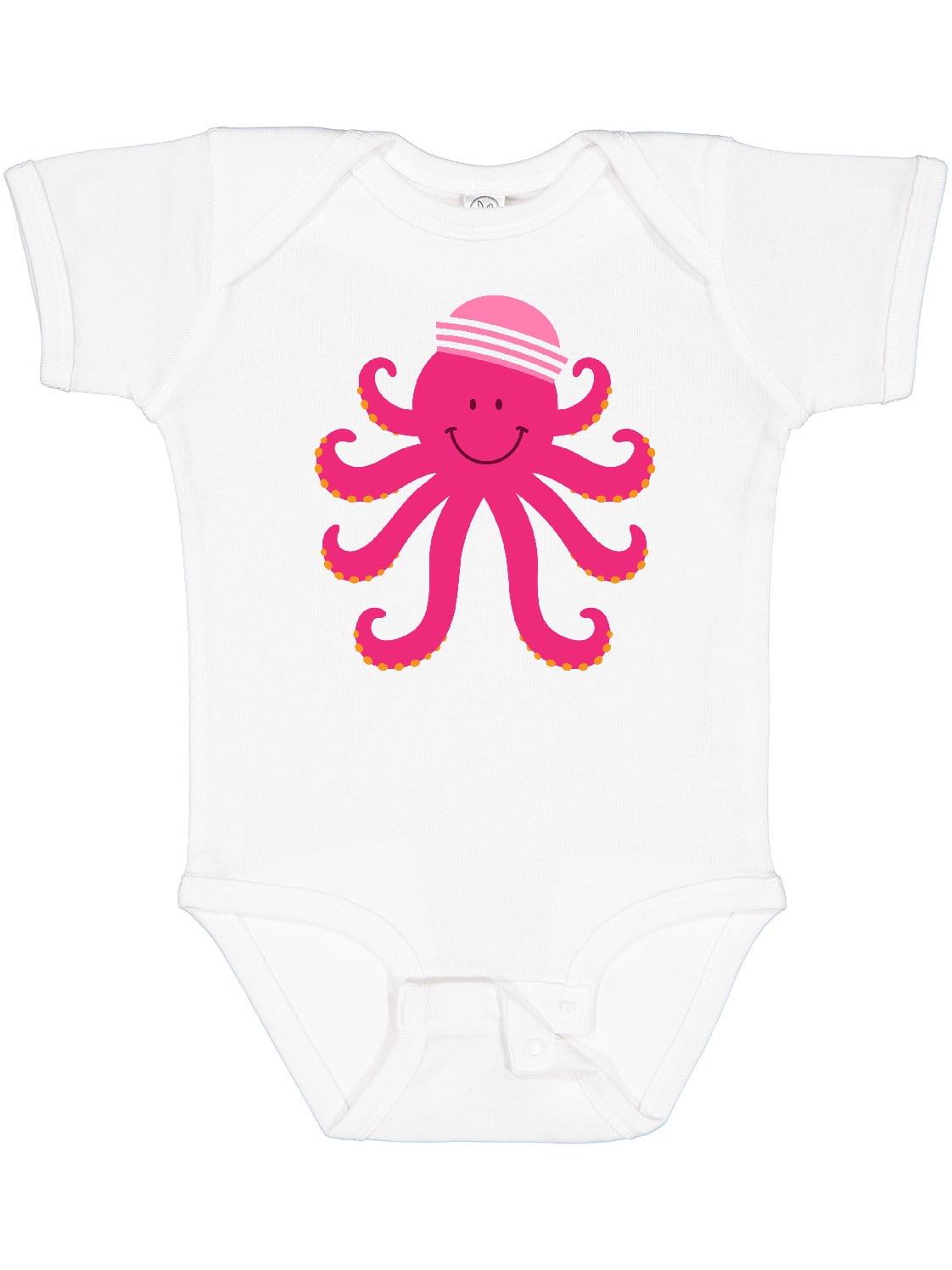Inktastic Octopus Ocean Sea Creature Girls Girls Baby Bodysuit ...