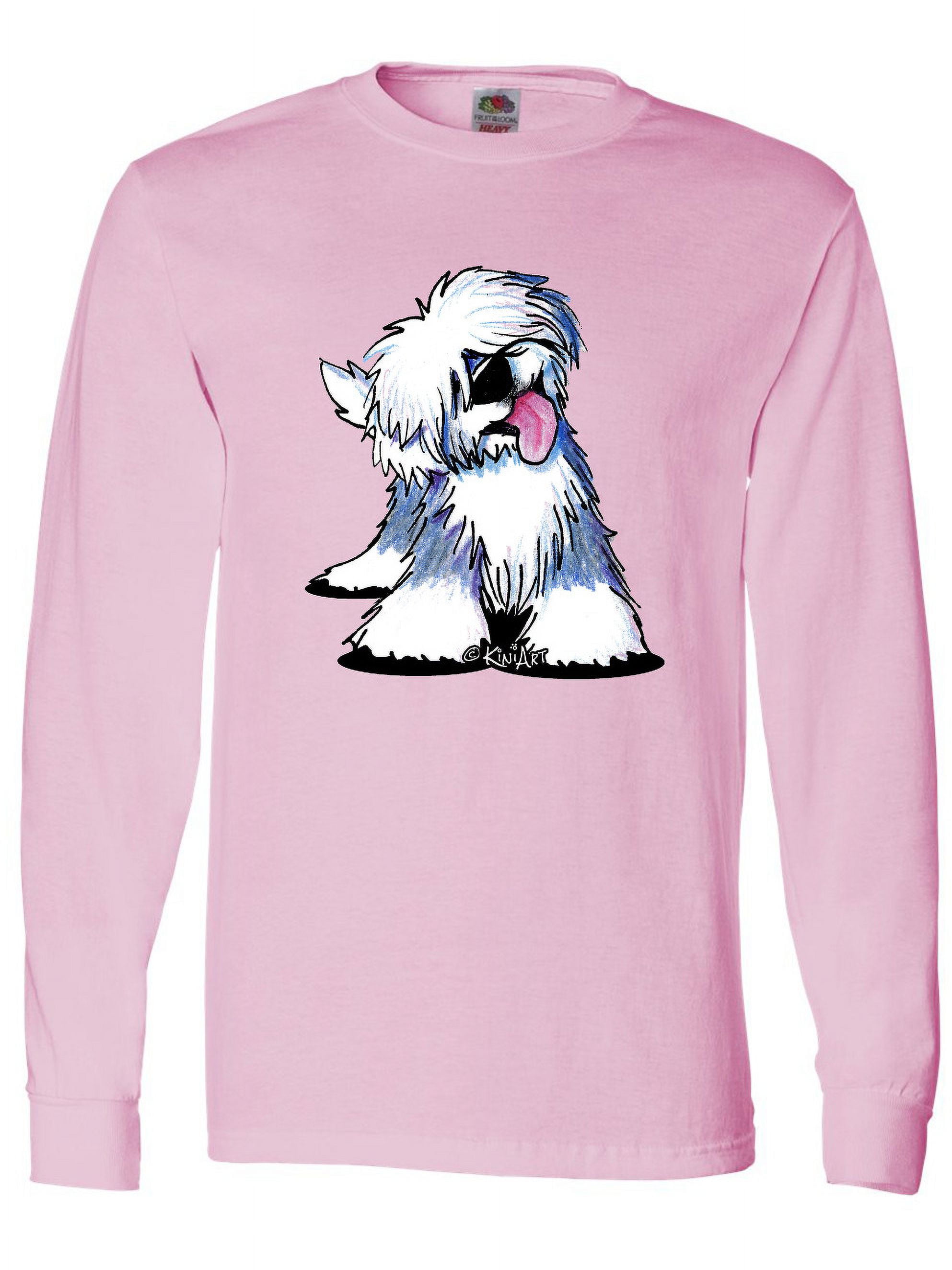 Inktastic Old English Sheepdog Long Sleeve T-Shirt - Walmart.com