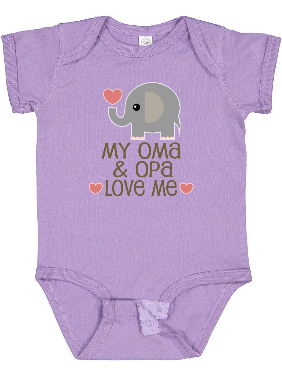 Inktastic Oma and Opa Love Me Boys or Girls Baby Bodysuit - Walmart.com