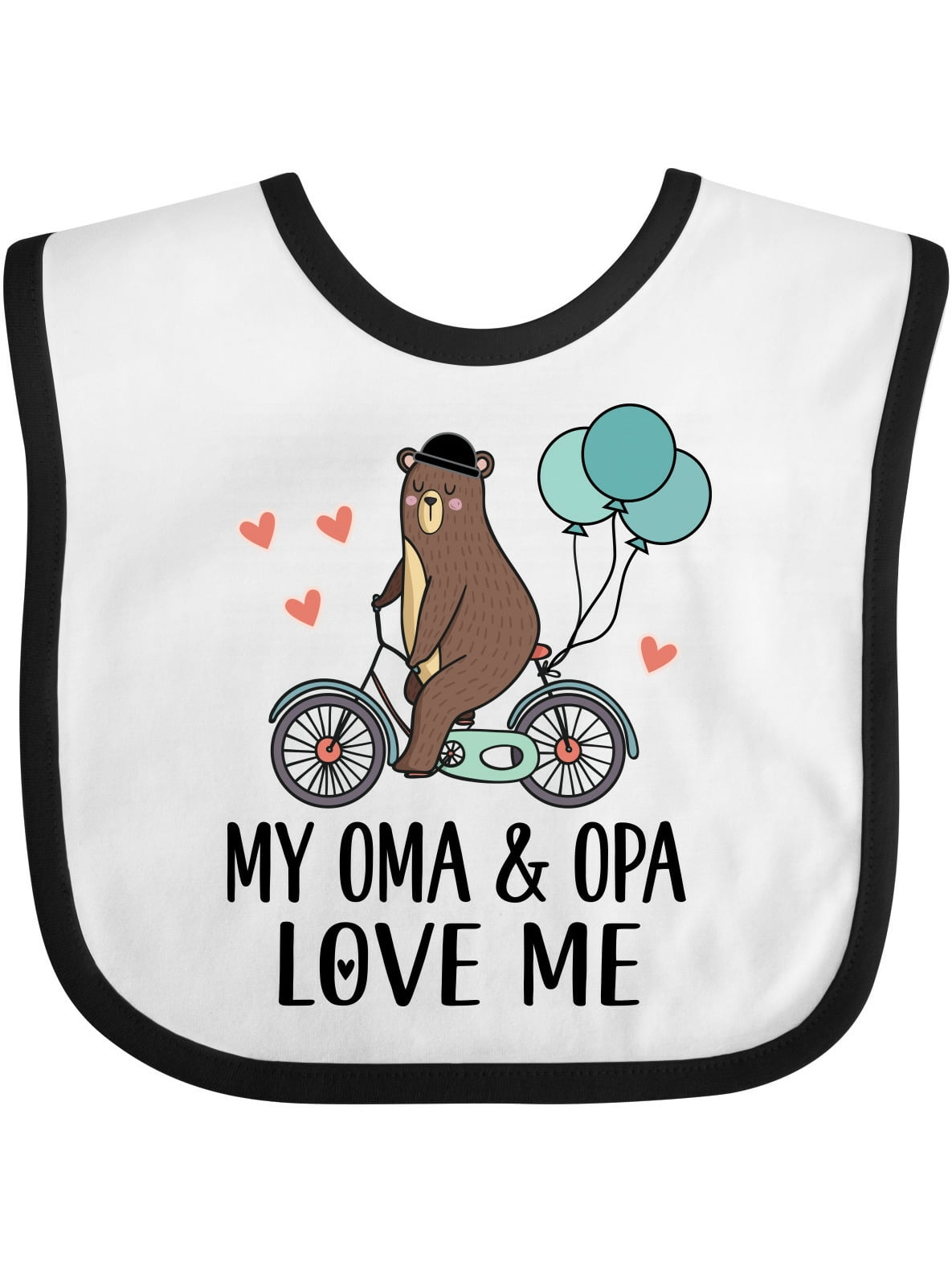 Inktastic Oma and Opa Love Me Grandchild Gift Boys Baby Bib - Walmart.com