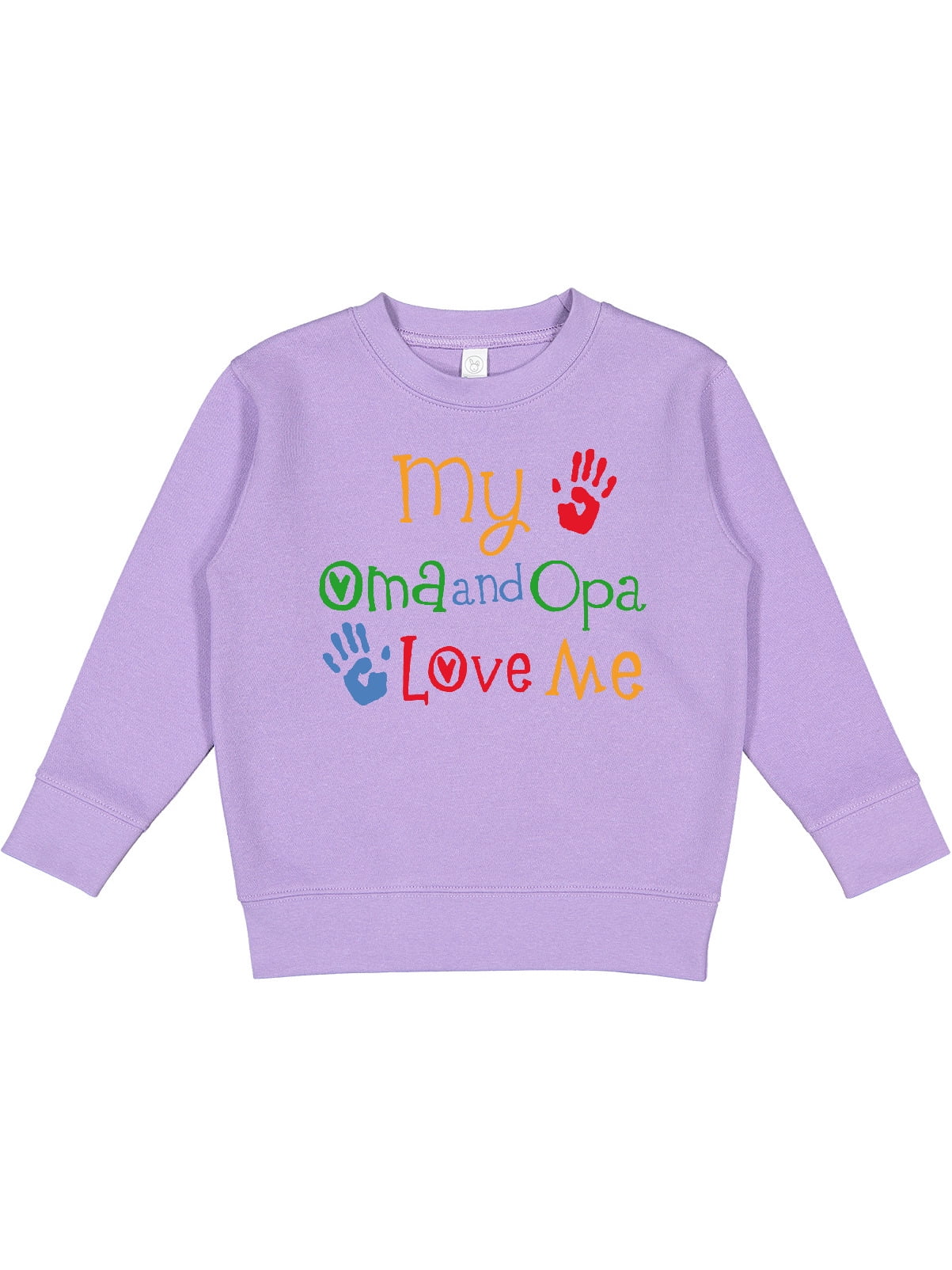 Inktastic Oma and Opa Love Me Grandchild Toddler Sweatshirt - Walmart.com