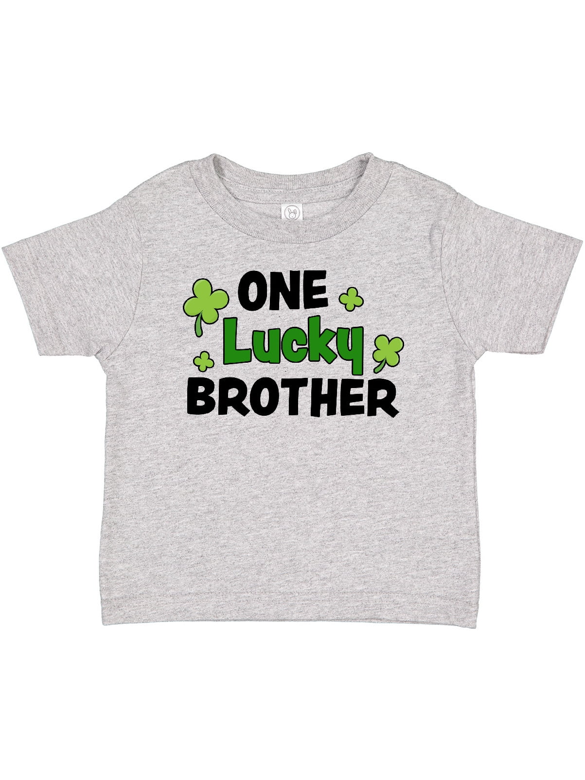Inktastic One Lucky Brother with Shamrocks Boys Baby T-Shirt - Walmart.com