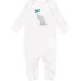 Inktastic Ovarian Cancer Pcos Teal Ribbon Awareness Baby Romper ...