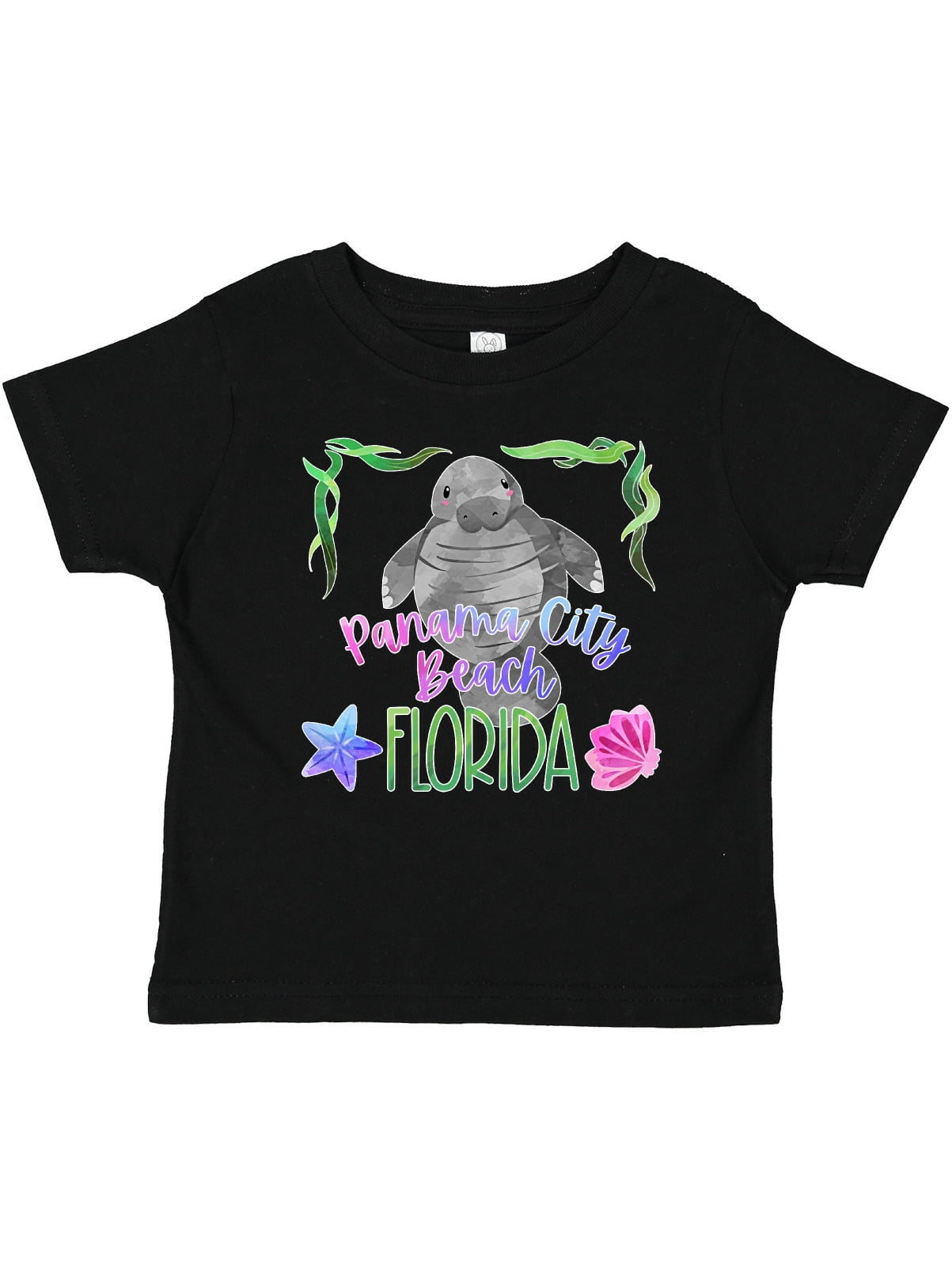 Inktastic Panama City Beach Florida Cute Swimming Manatee Boys or Girls ...