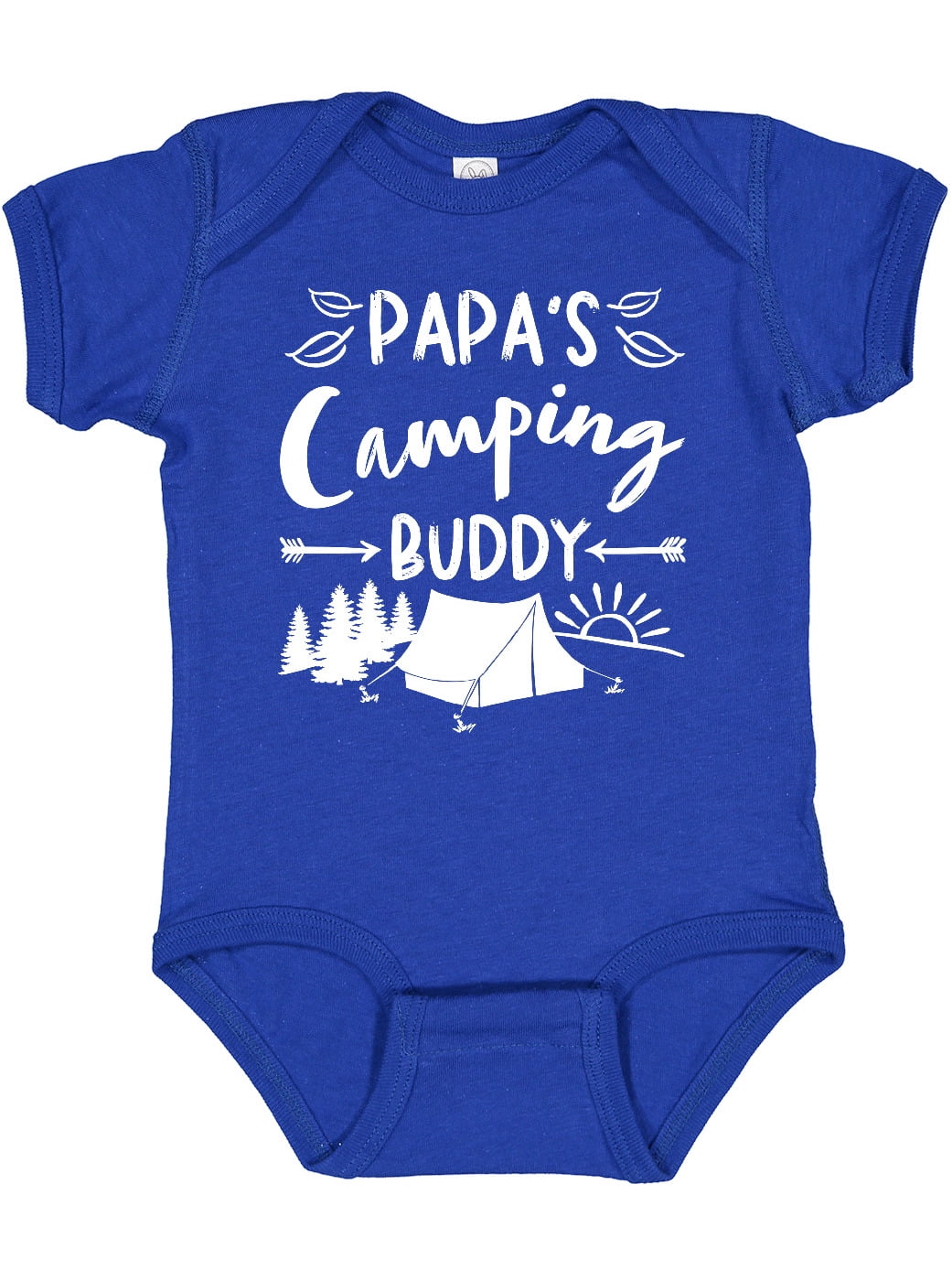 Inktastic Papas Camping Buddy Boys or Girls Baby Bodysuit - Walmart.com