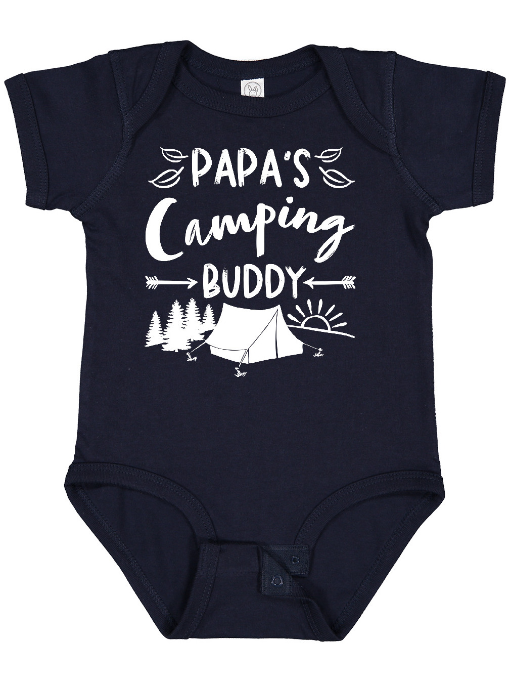 Inktastic Papas Camping Buddy Boys or Girls Baby Bodysuit - Walmart.com