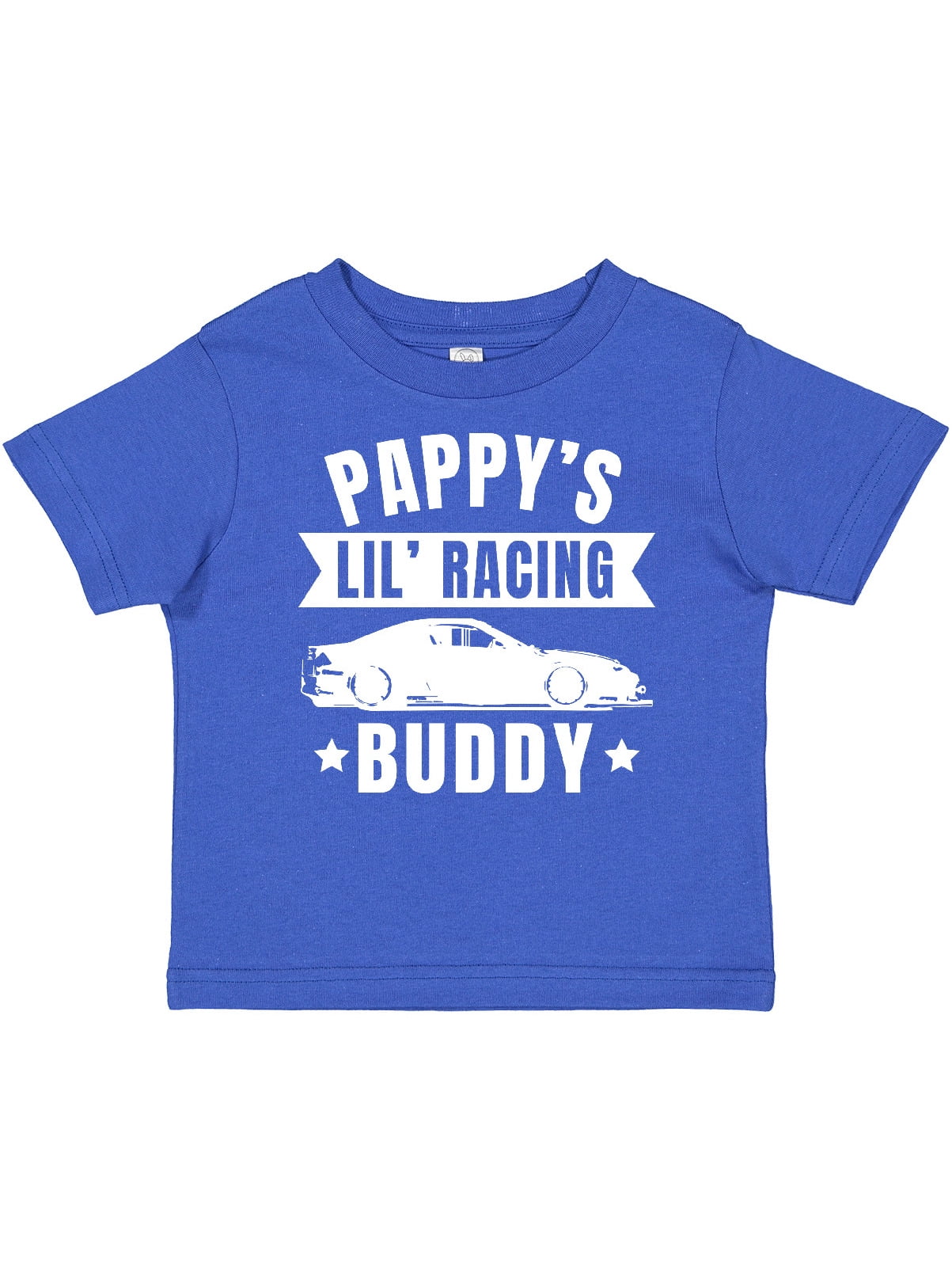 Inktastic Pappy's Lil' Racing Buddy with Car Silhouette Boys or Girls ...