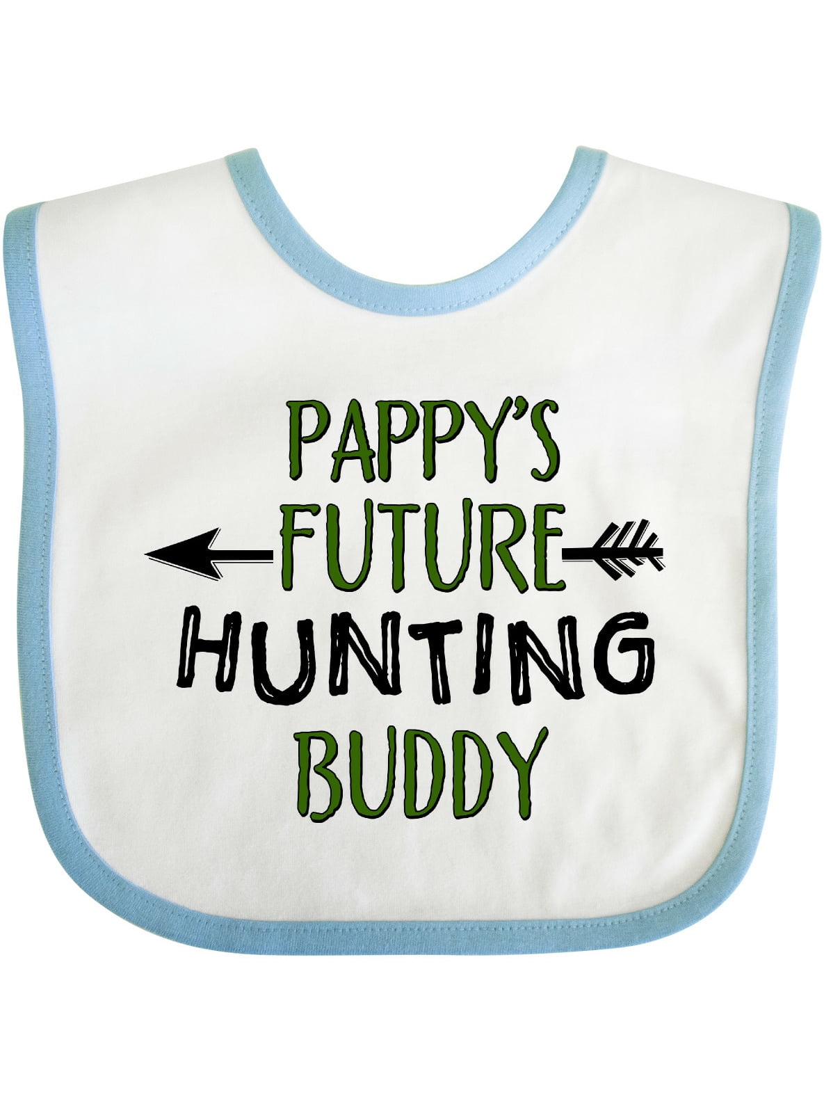 Inktastic Pappys Future Hunting Buddy Boys or Girls Baby Bib - Walmart.com