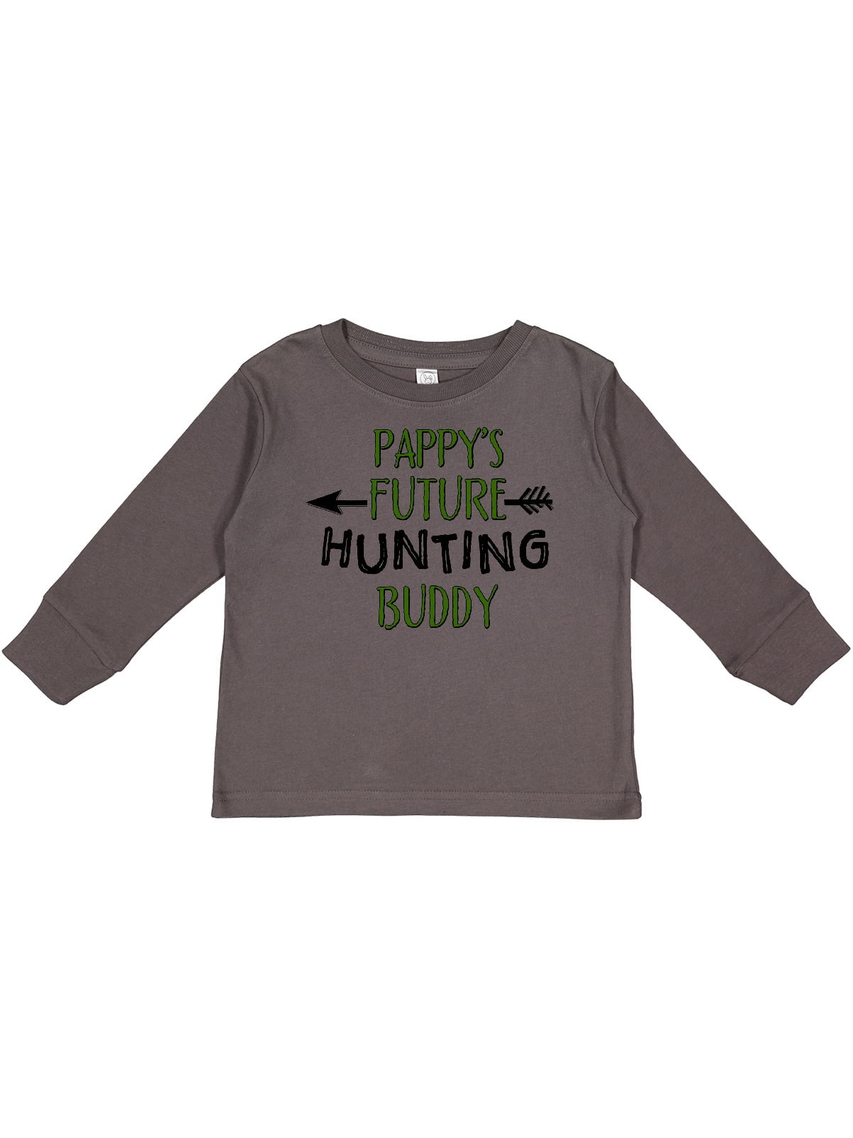 Inktastic Pappys Future Hunting Buddy Boys or Girls Long Sleeve Toddler ...