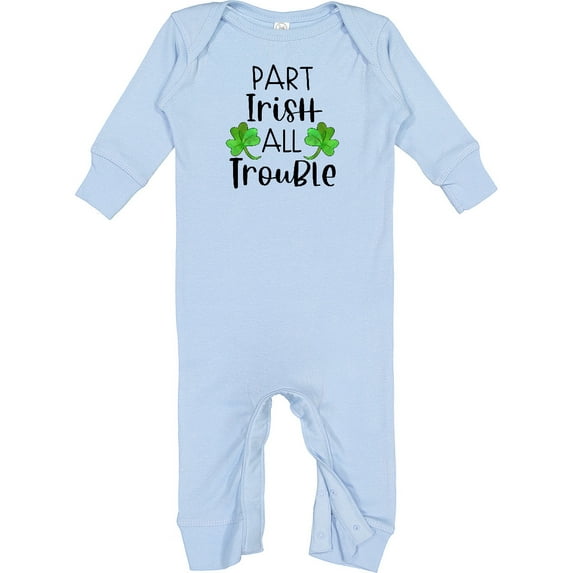 Inktastic Part Irish All Trouble St. Patrick's Day with Green Clovers ...