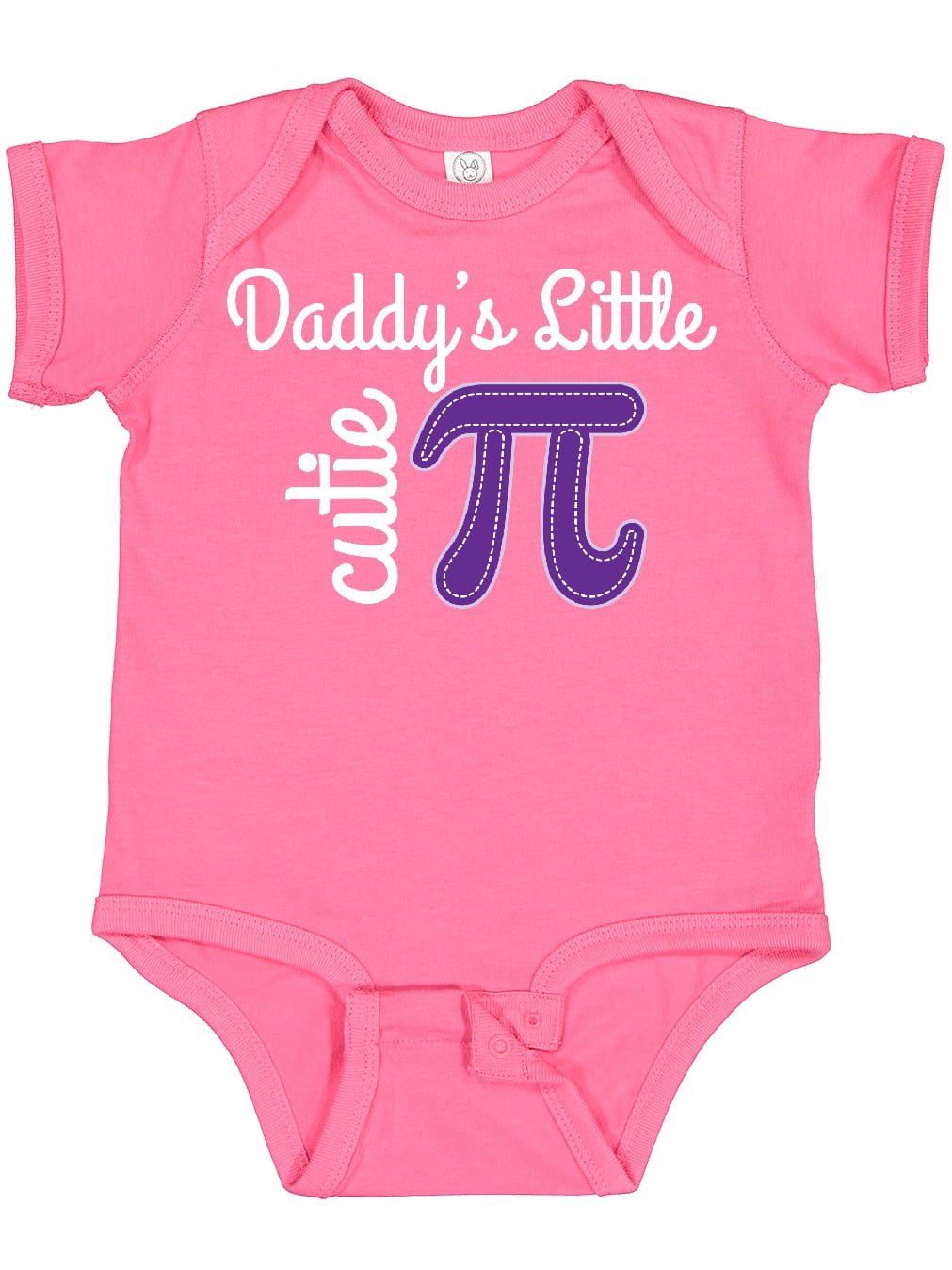 Inktastic Pi Day Daddys Little Cutie Pi Girls Baby Bodysuit - Walmart.com