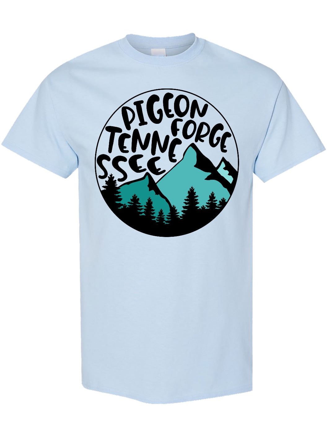 Inktastic Pigeon Forge, Tennessee Mountains T-Shirt - Walmart Business ...