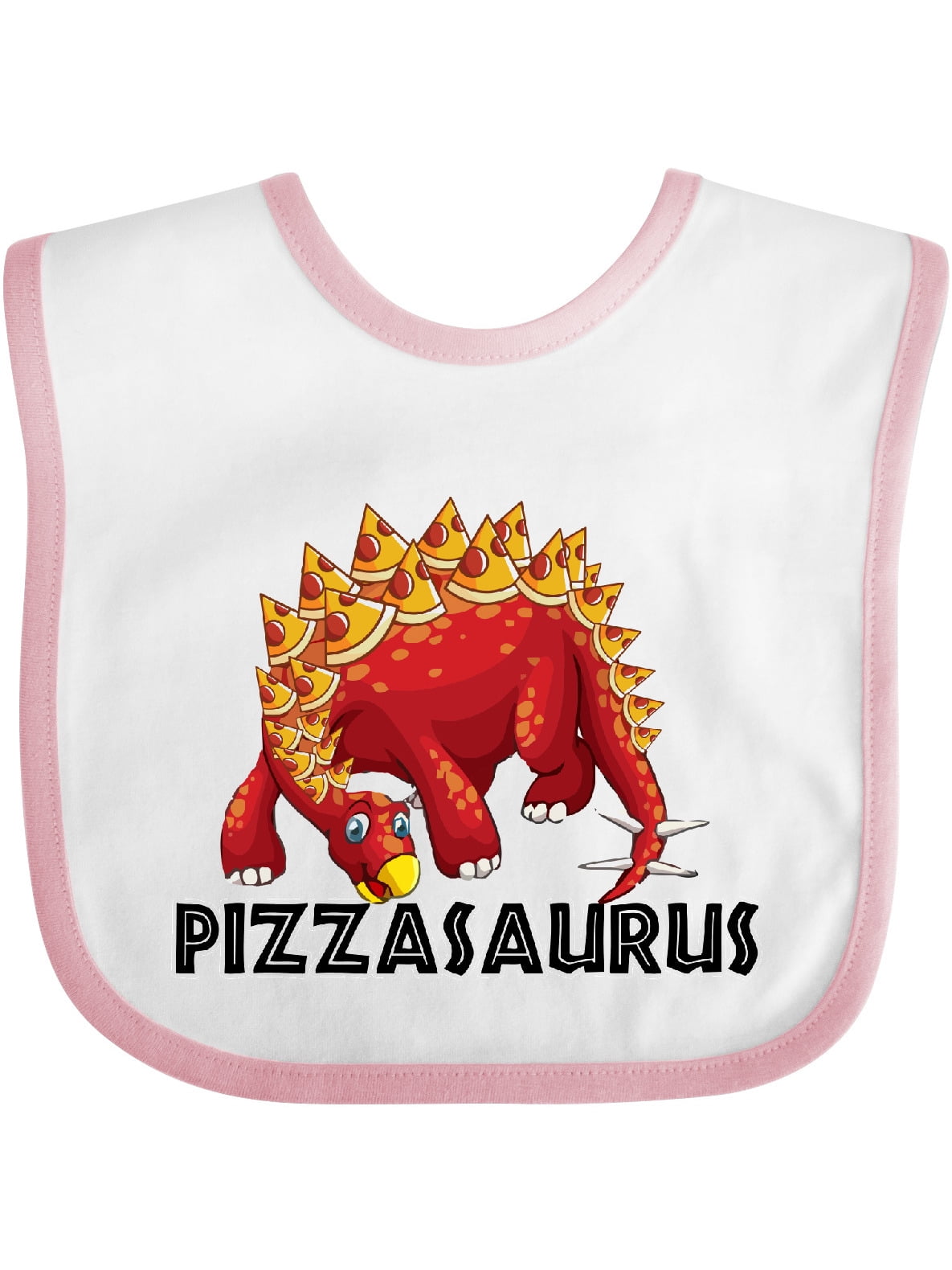 Inktastic Pizzasaurus Boys or Girls Baby Bib - Walmart.com