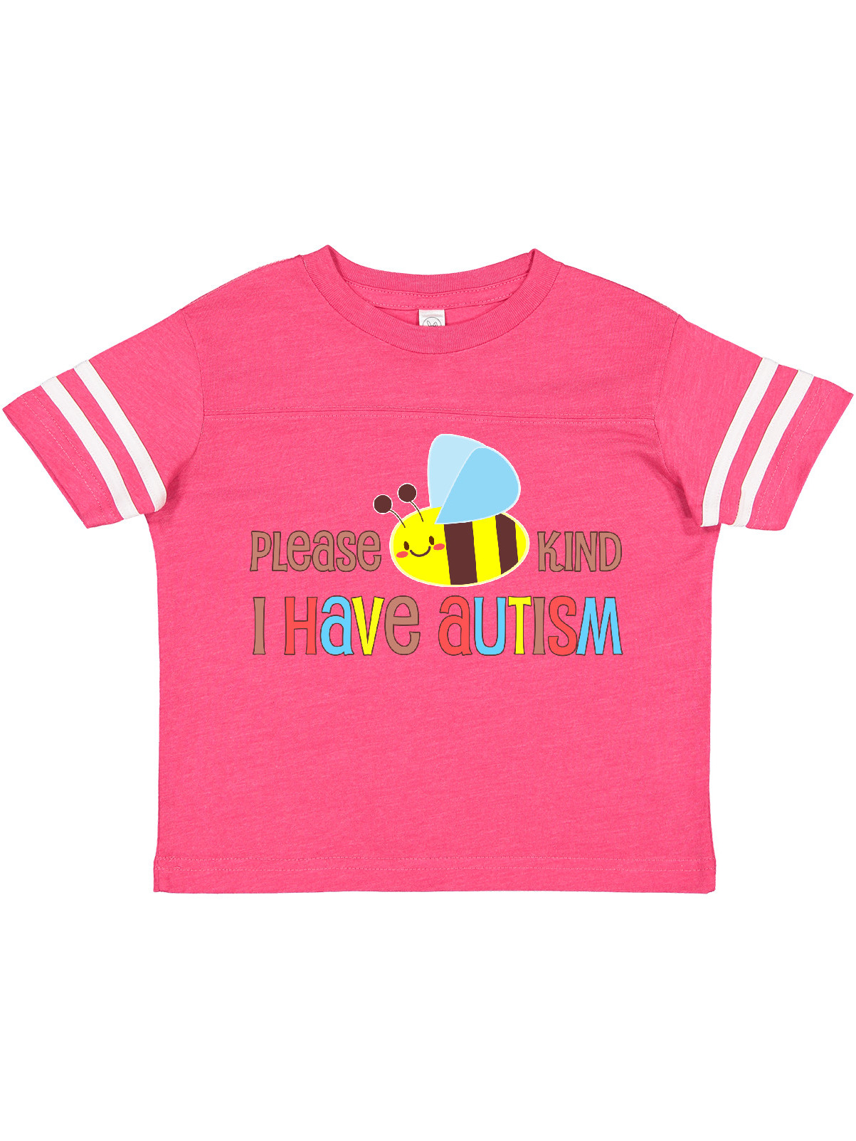 Inktastic Please Bee Kind, I Have Autism Boys or Girls Toddler T-Shirt ...