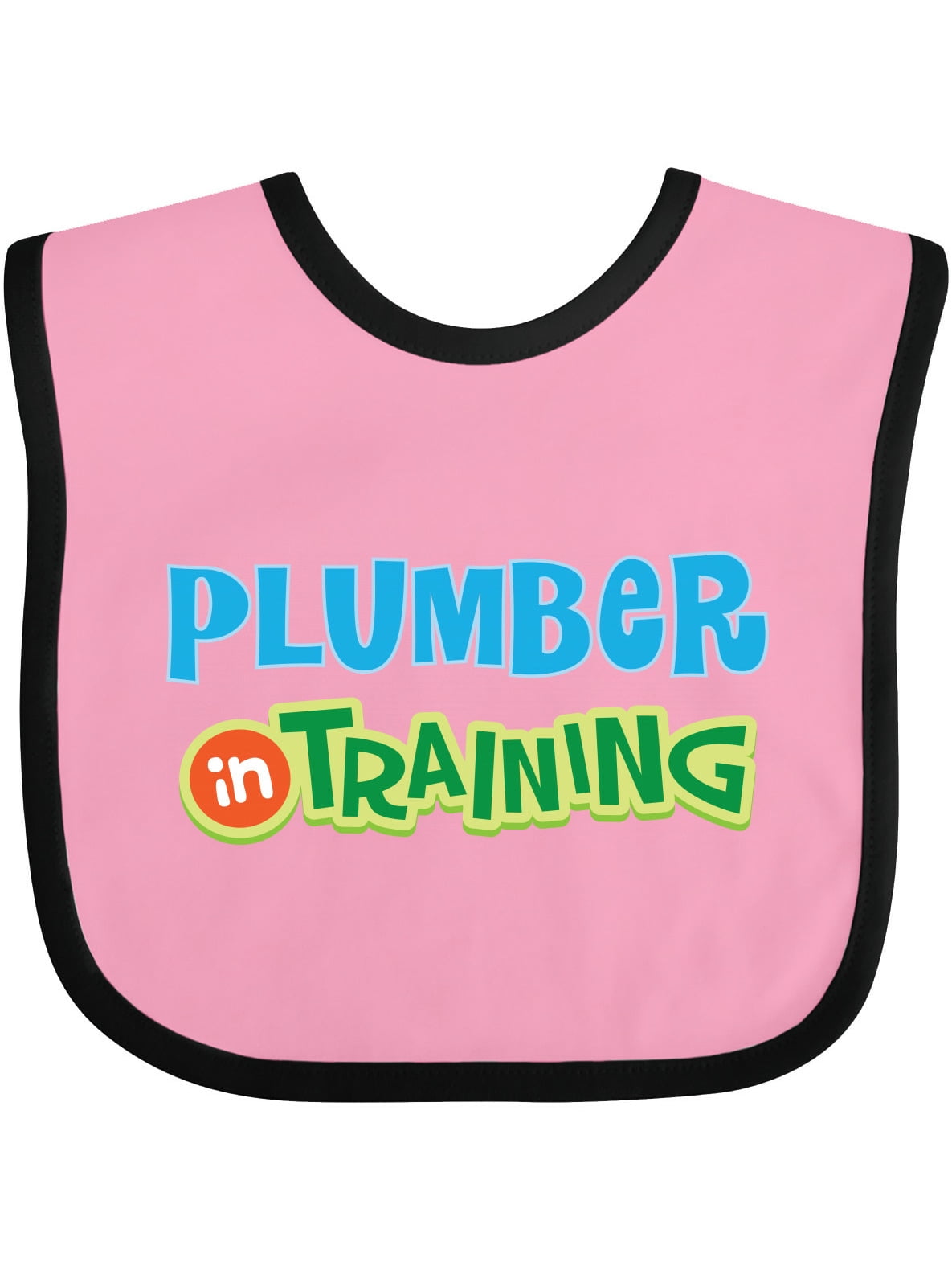 Inktastic Plumber in Training Boys or Girls Baby Bib - Walmart.com