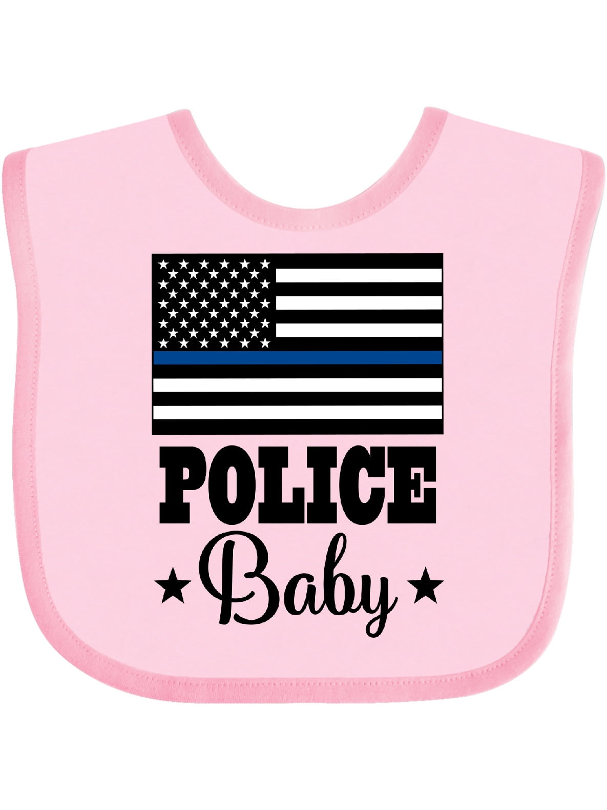 Inktastic Police Baby Law Enforcement Boys or Girls Baby Bib - Walmart.com