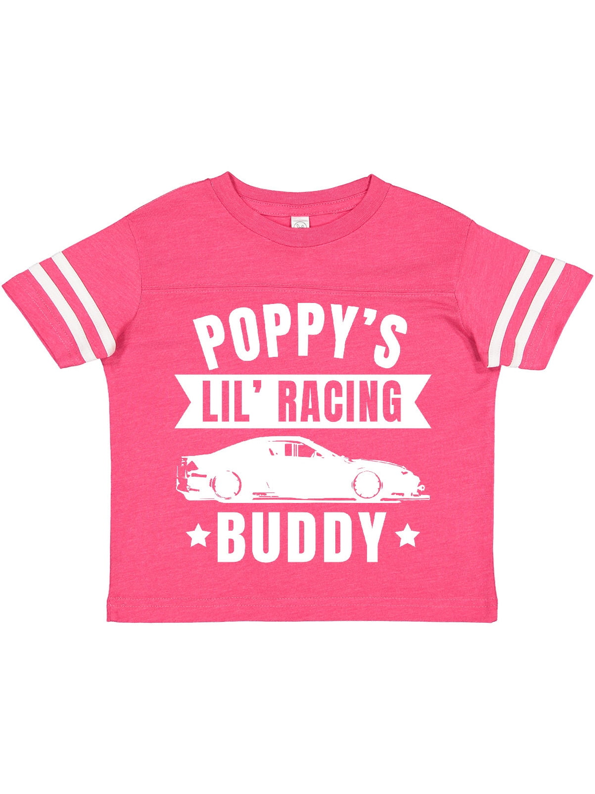 Inktastic Poppy's Lil' Racing Buddy with Car Silhouette Boys or Girls ...