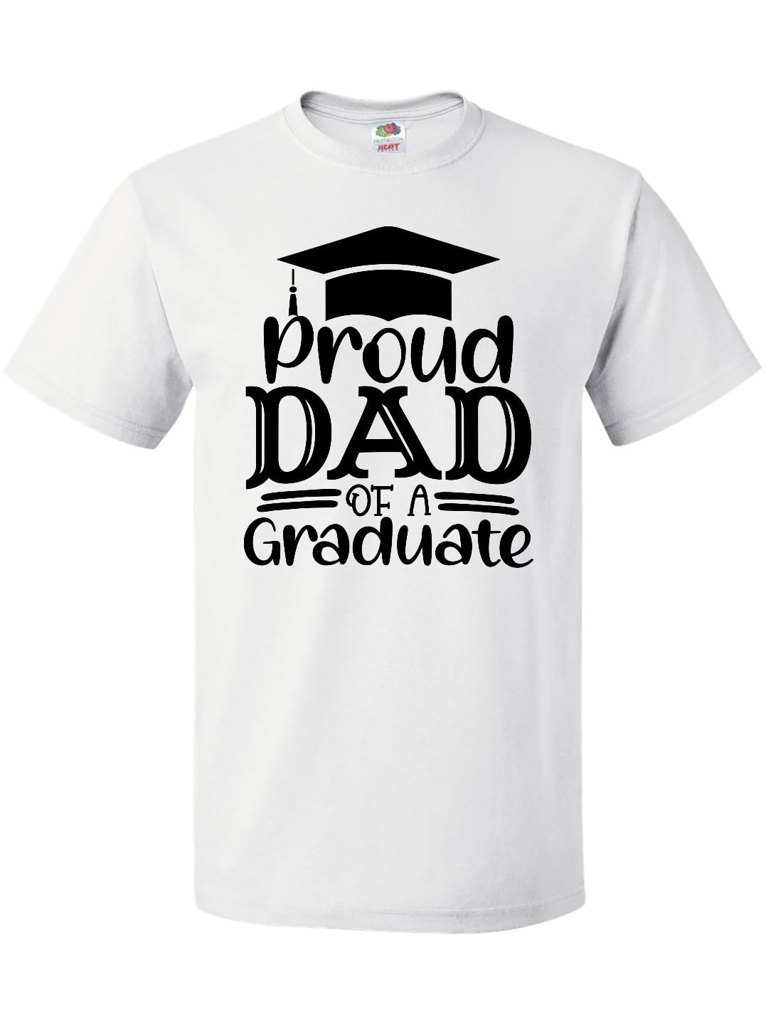 Inktastic Proud Dad of a Graduate with Graduation Cap T-Shirt - Walmart.com