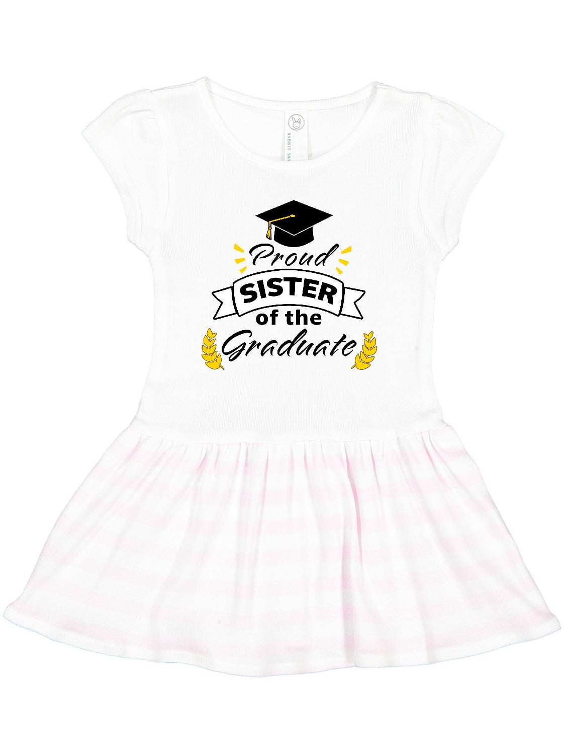 Inktastic Proud Sister of the Graduate-Family Graduation Girls Toddler ...