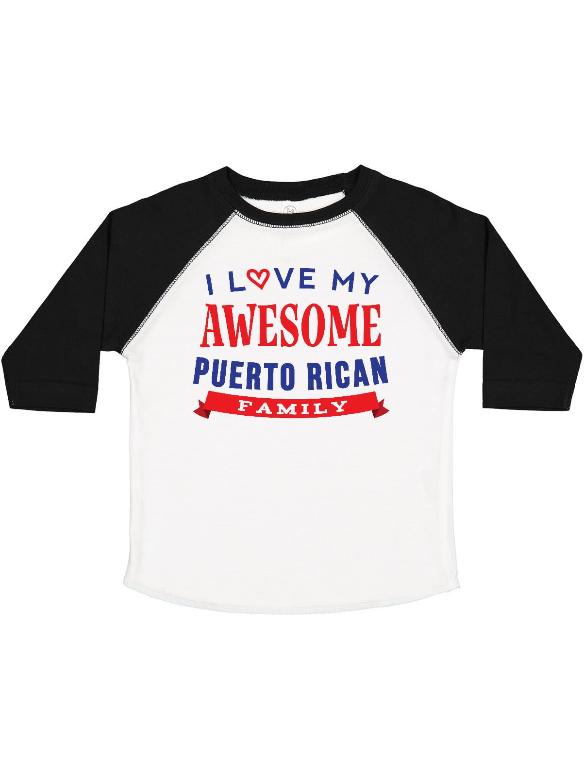 Inktastic Puerto Rico Love My Puerto Rican Family Boys or Girls Toddler ...
