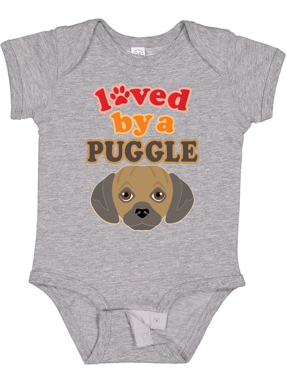 Inktastic Puggle Dog Pug Poodle Mix Boys or Girls Baby Bodysuit - Walmart.com