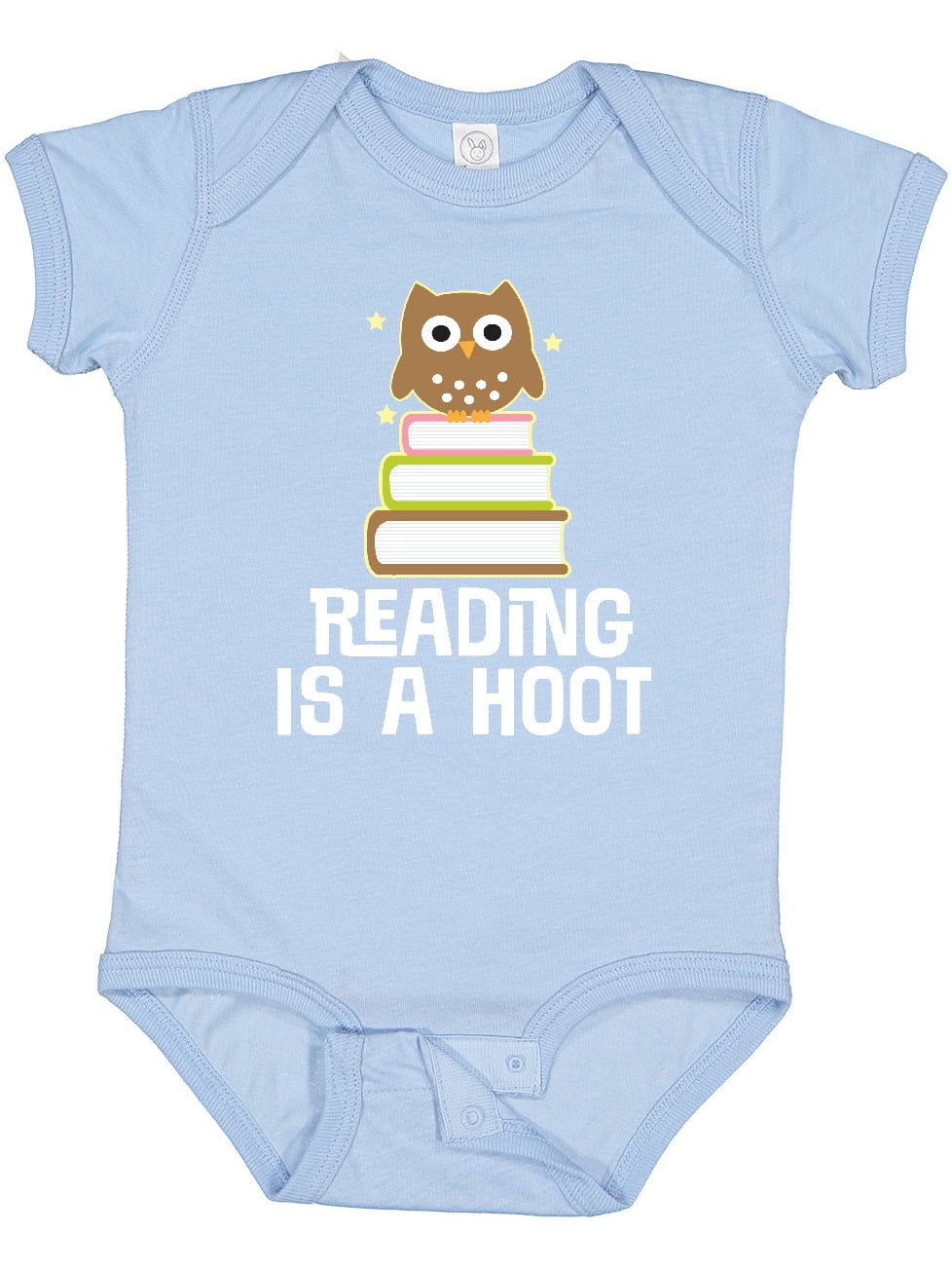 Inktastic Reading is a Hoot Librarian Girls Baby Bodysuit - Walmart.com