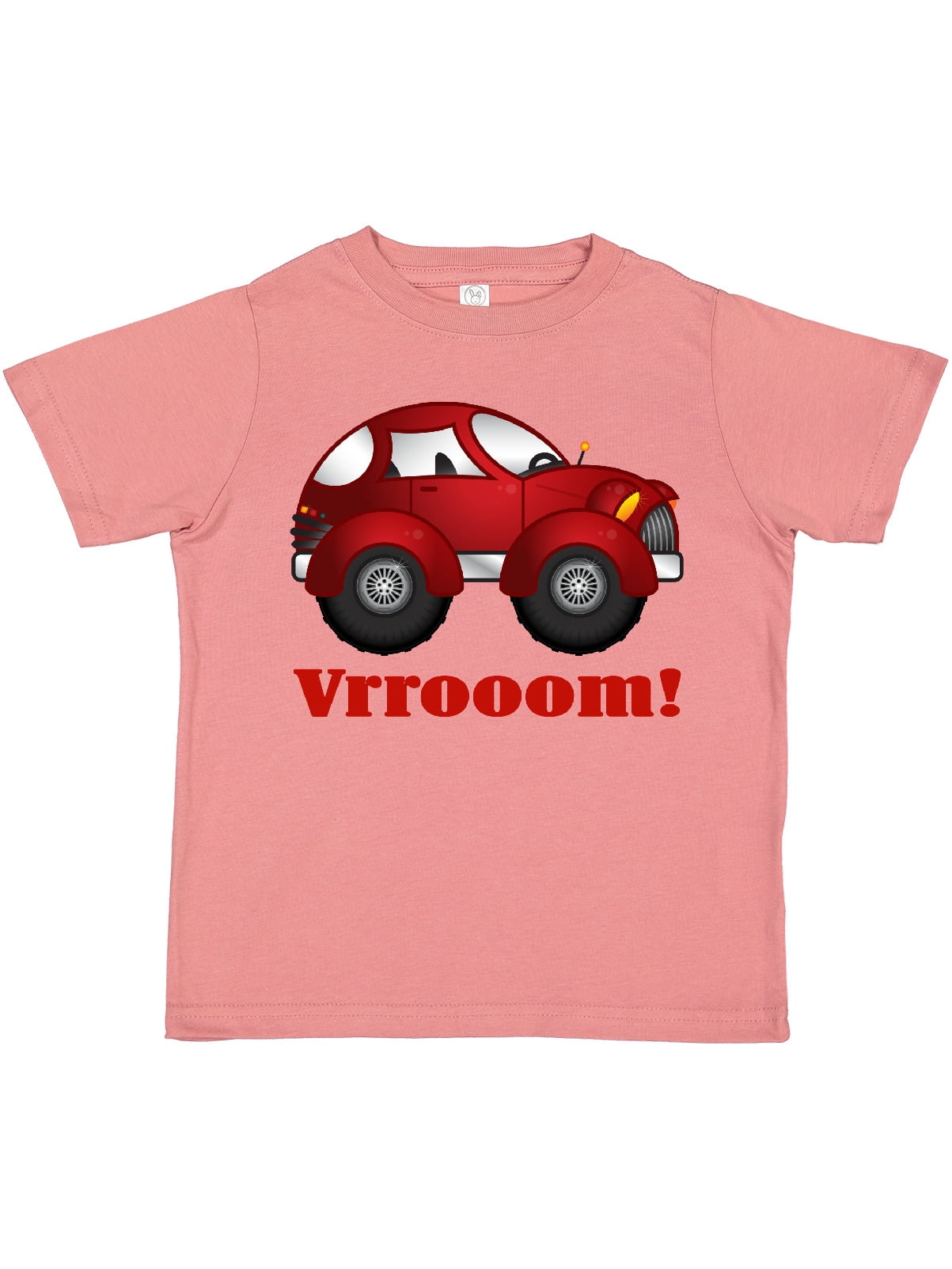 Inktastic Red Vroom Racer Car Boys or Girls Toddler T-Shirt - Walmart.com