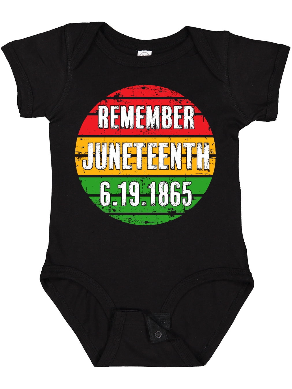 Inktastic Remember Juneteenth 6.19.1865 Boys or Girls Baby Bodysuit ...