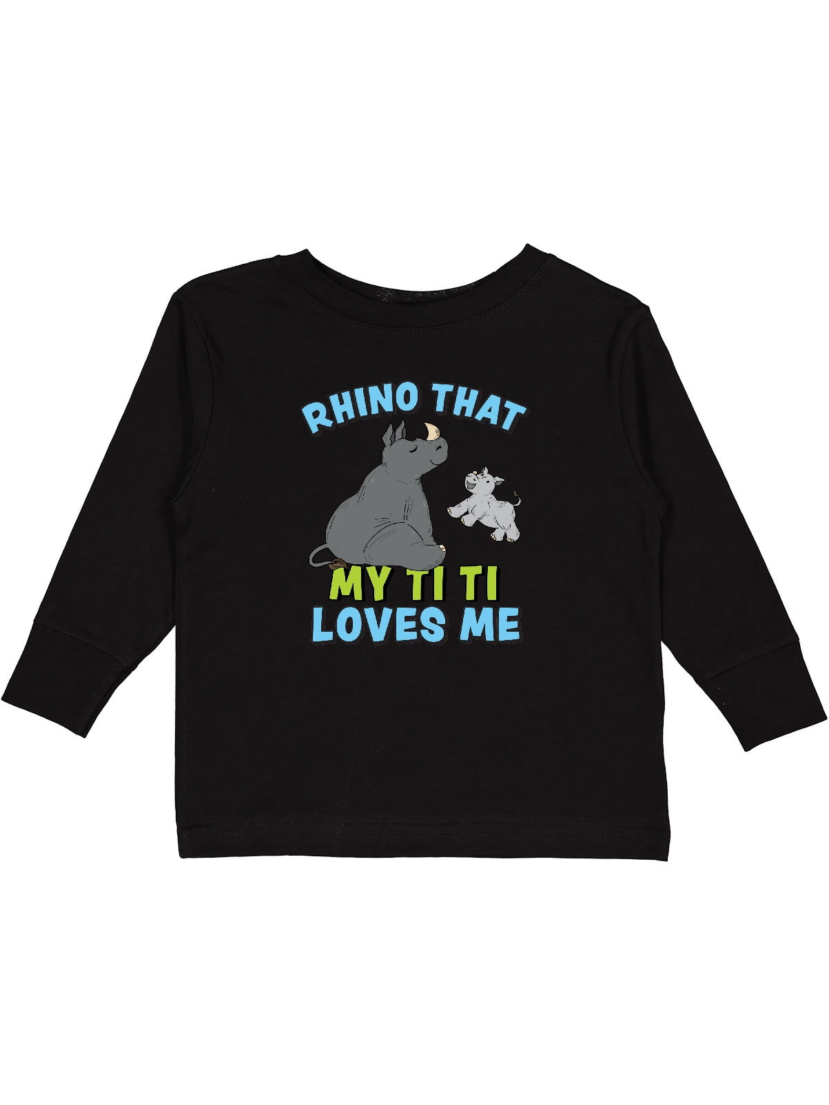 Inktastic Rhino That My Ti Ti Loves Me with Cute Rhinos Boys or Girls ...