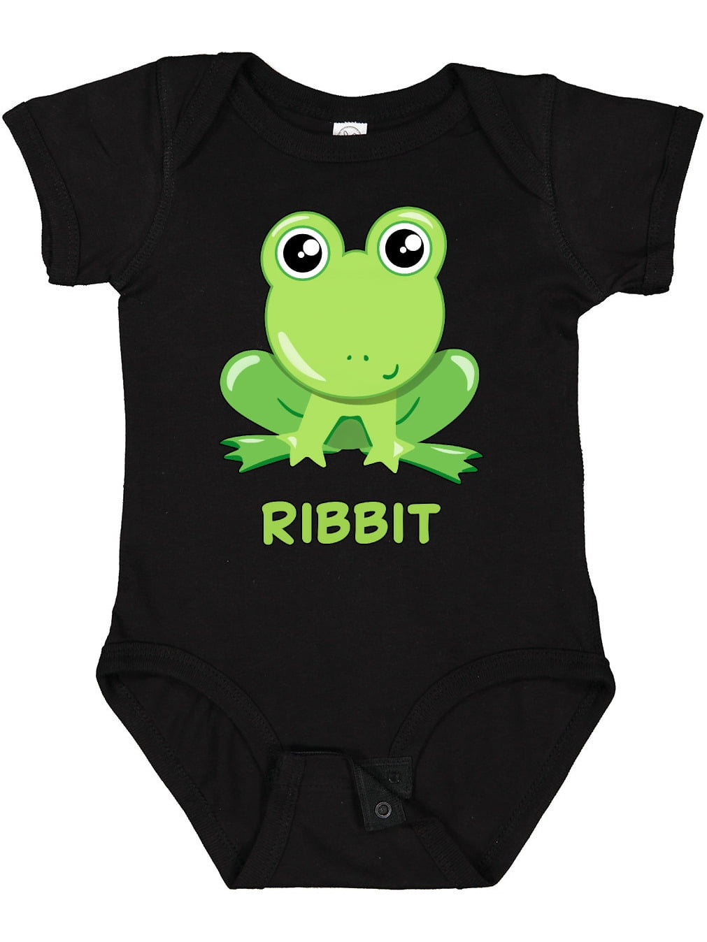 Inktastic Ribbit Cute Green Frog Boys or Girls Baby Bodysuit - Walmart.com