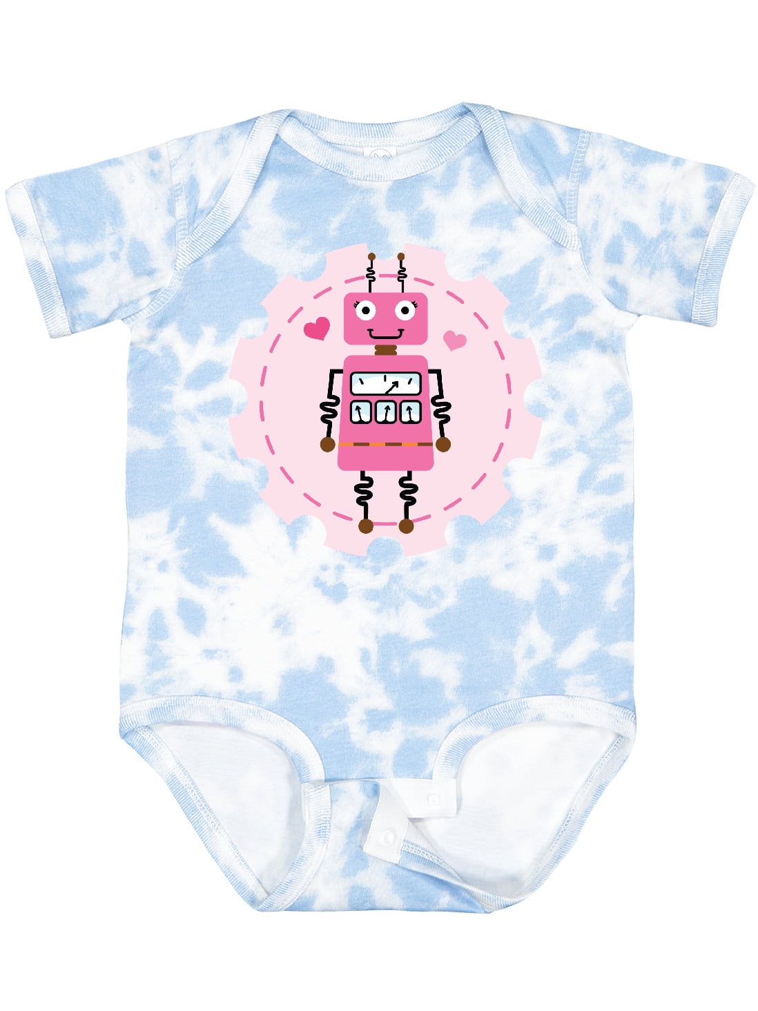 Inktastic Robotics Girl Robot Gear Girls Baby Bodysuit - Walmart.com