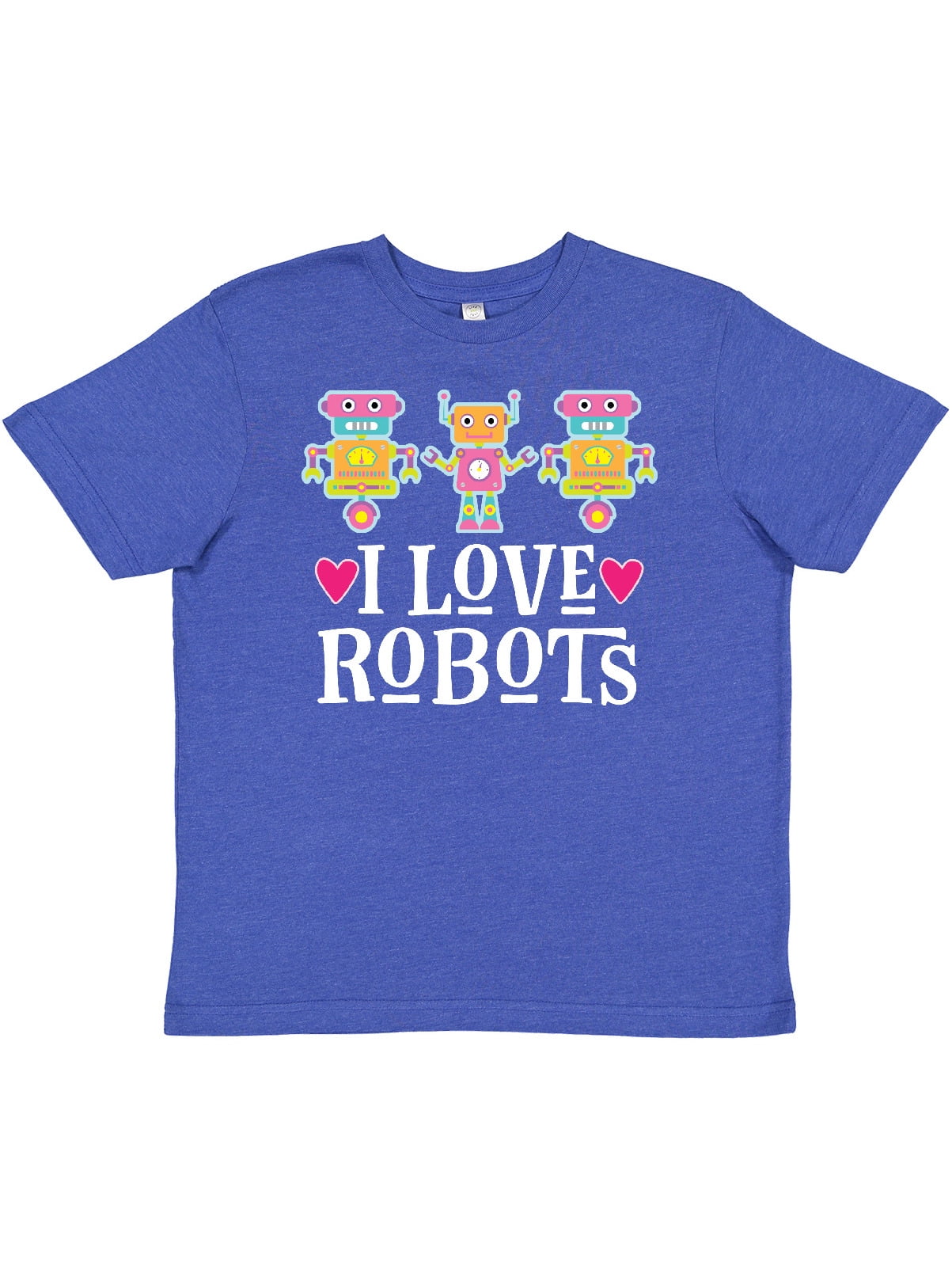 Inktastic Robotics I Love Robots Gift Youth T-Shirt - Walmart.com