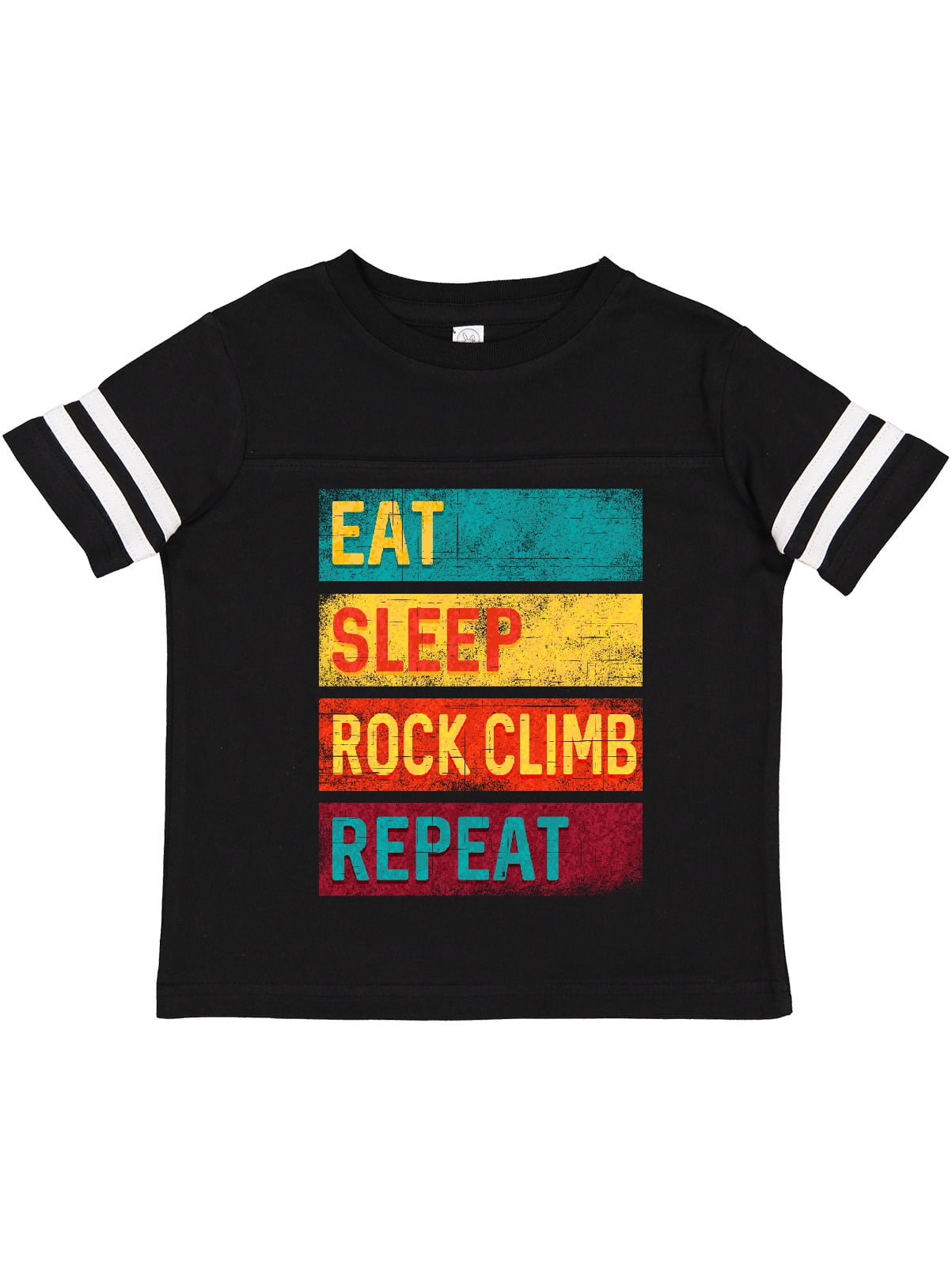 Inktastic Rock Climbing Eat Sleep Rock Climb Repeat Boys or Girls ...