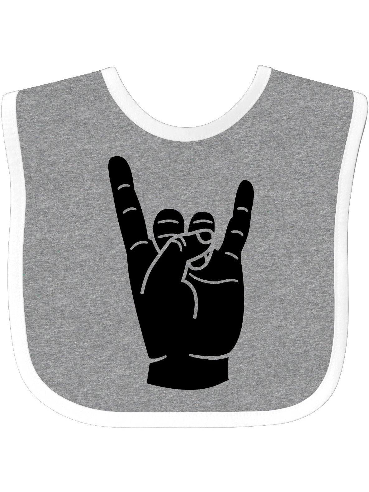 Inktastic Rocker Horns Boys or Girls Baby Bib - Walmart.com