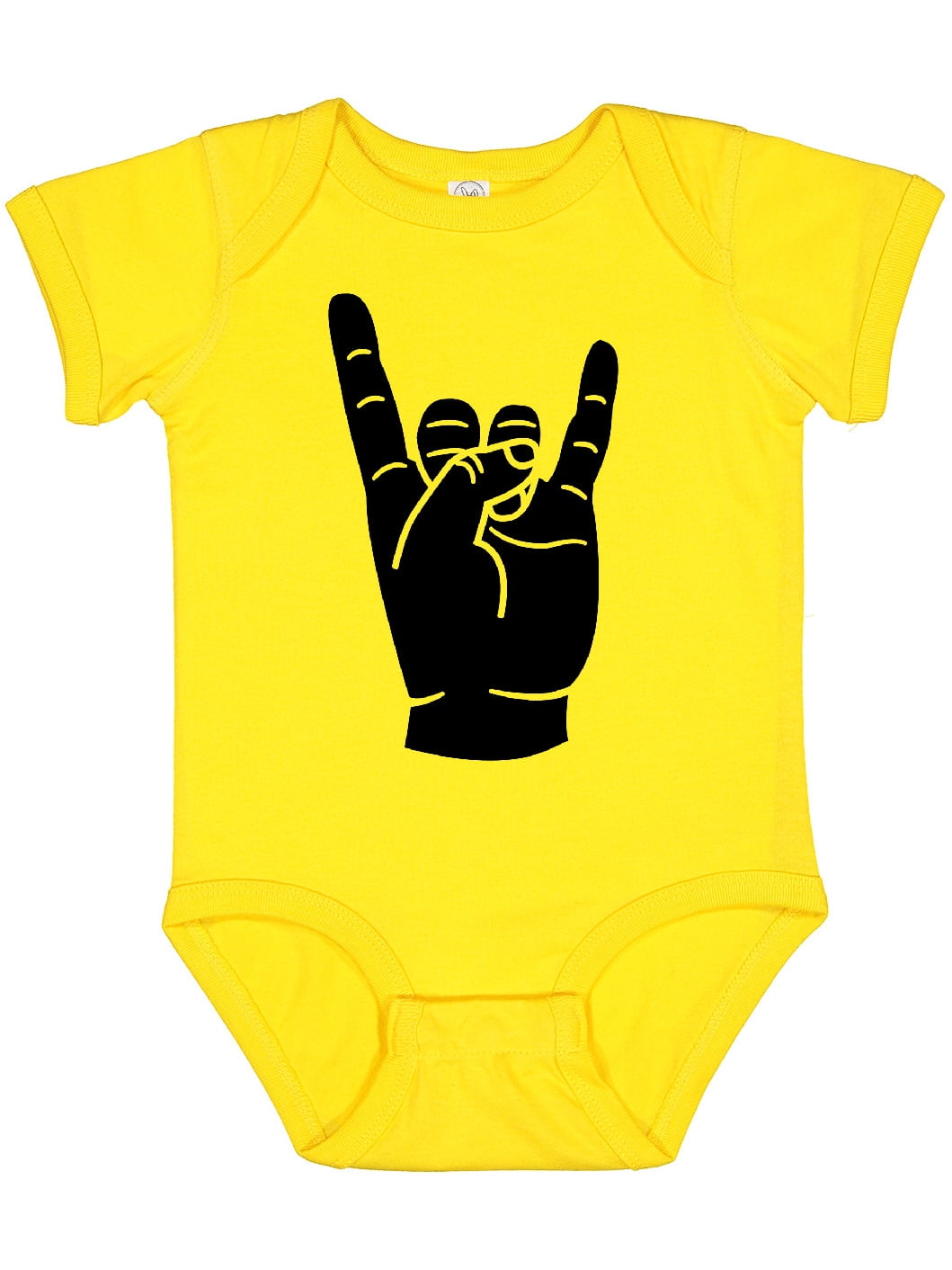 Inktastic Rocker Horns Boys or Girls Baby Bodysuit - Walmart.com
